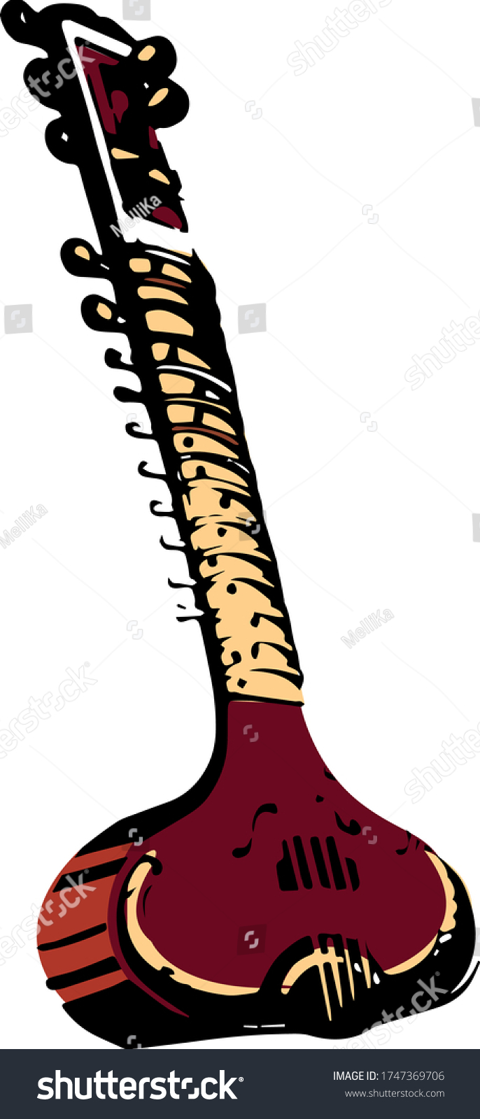 Ethnic Instruments Transparent Background Stock Vector (Royalty Free ...