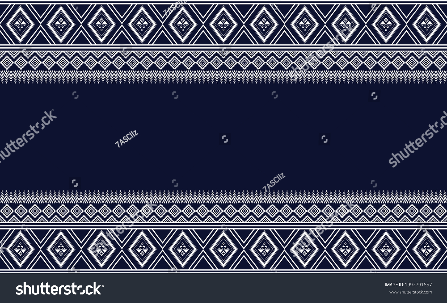 Ethnic Pattern Vector Background Seamless Pattern Stock Vector (Royalty ...