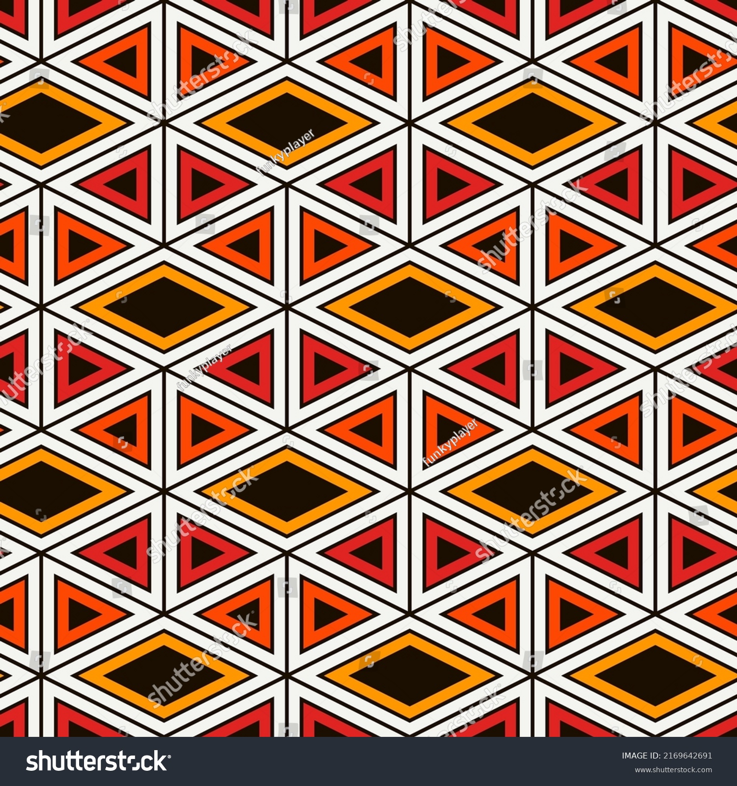 Ethnic Tribal Seamless Surface Pattern Native Stock Vector (Royalty ...