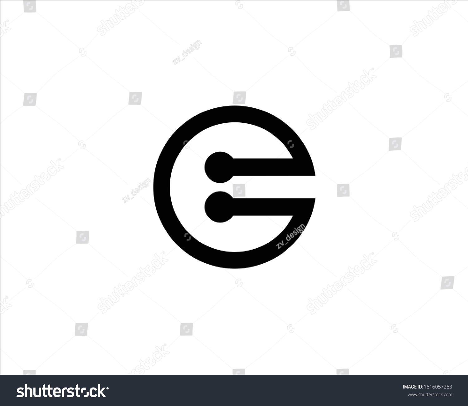Etter E Power Circle Logo Vector: เวกเตอร์สต็อก (ปลอดค่าลิขสิทธิ์ ...
