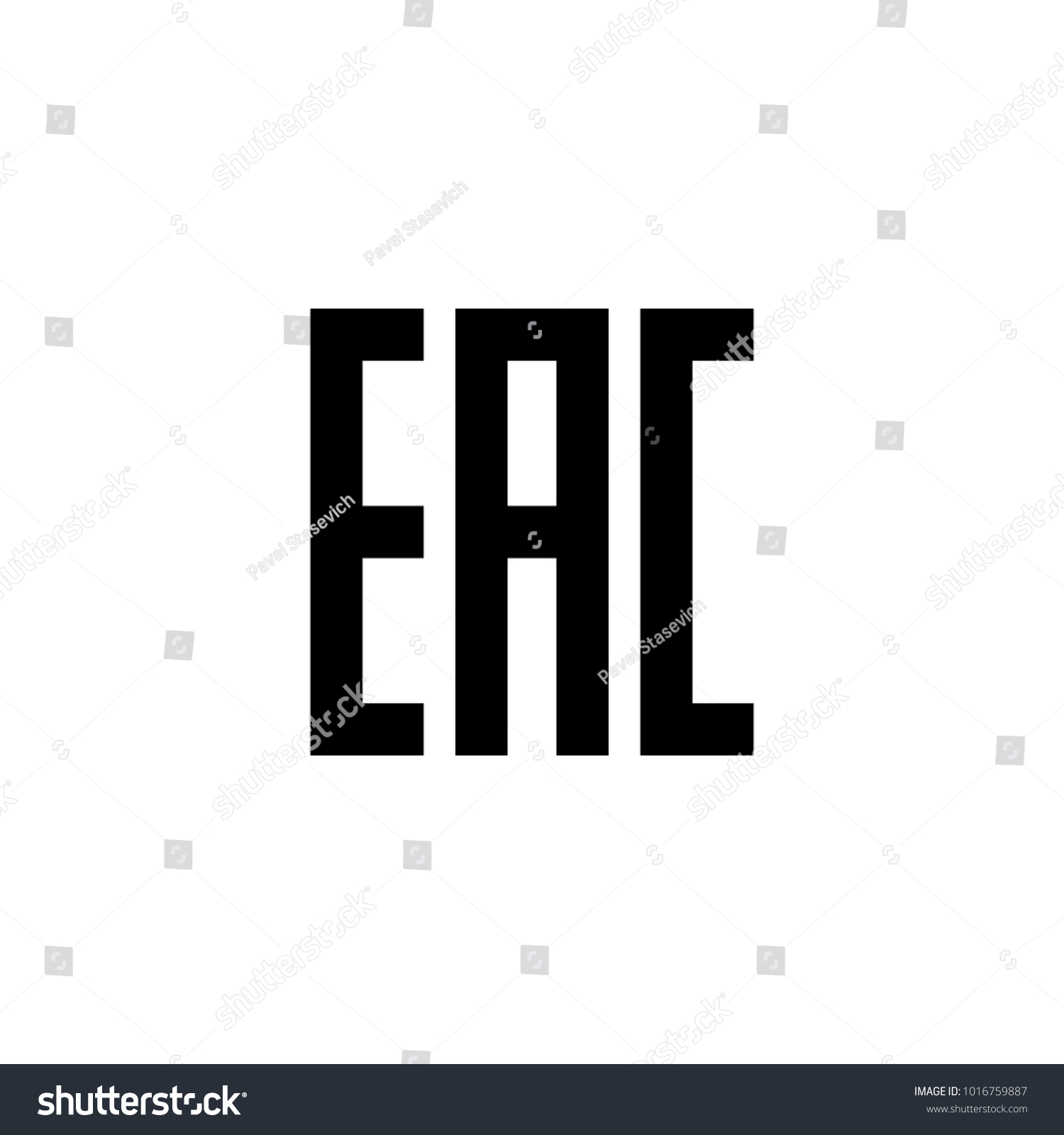 Eurasian Conformity Eac Certification Mark Indicate Stock Vector ... Eurasian Conformity Eac Certification Mark Indicate Stock Vector ...