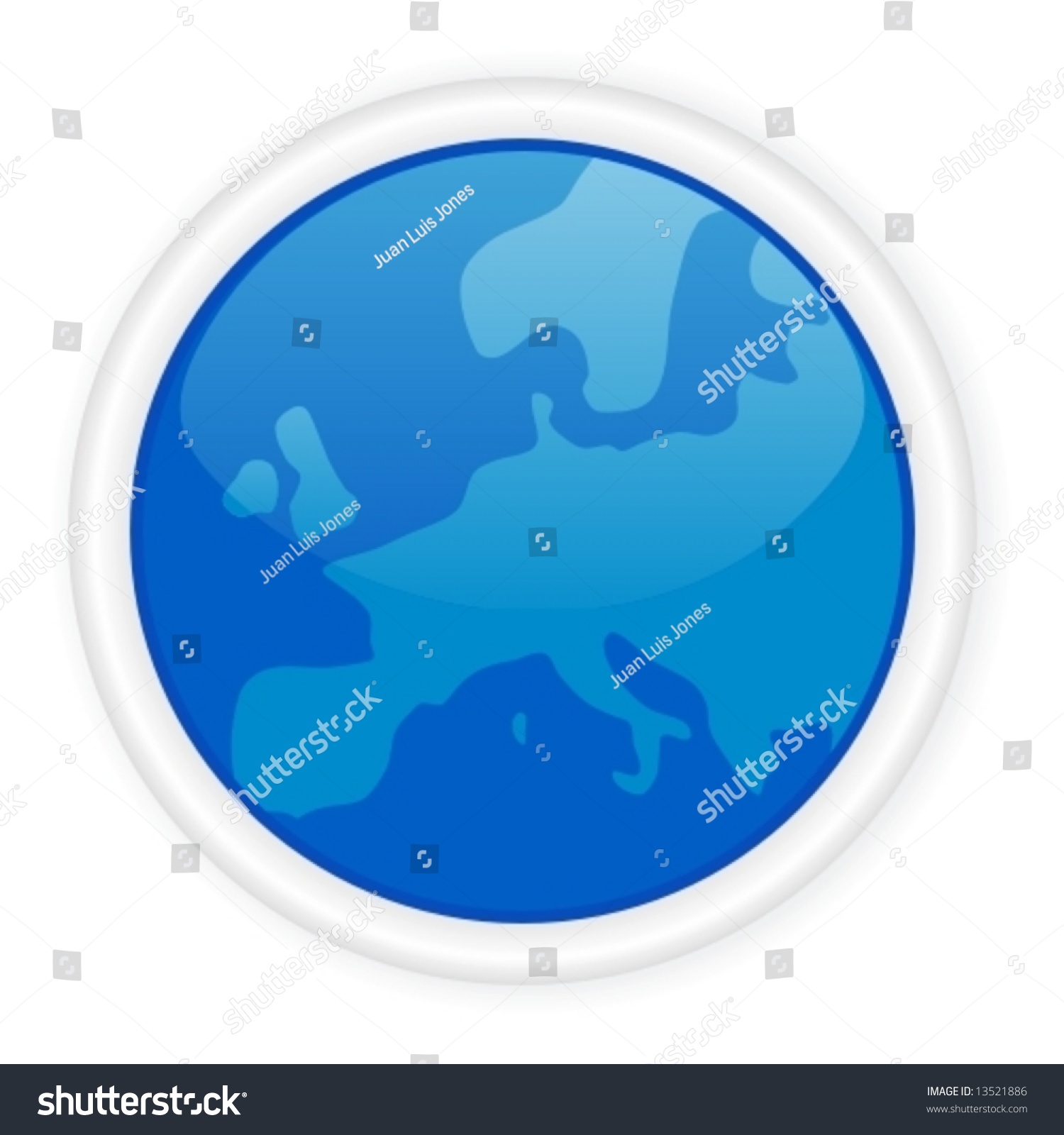 Europe Map Icon Stock Vector (Royalty Free) 13521886 | Shutterstock