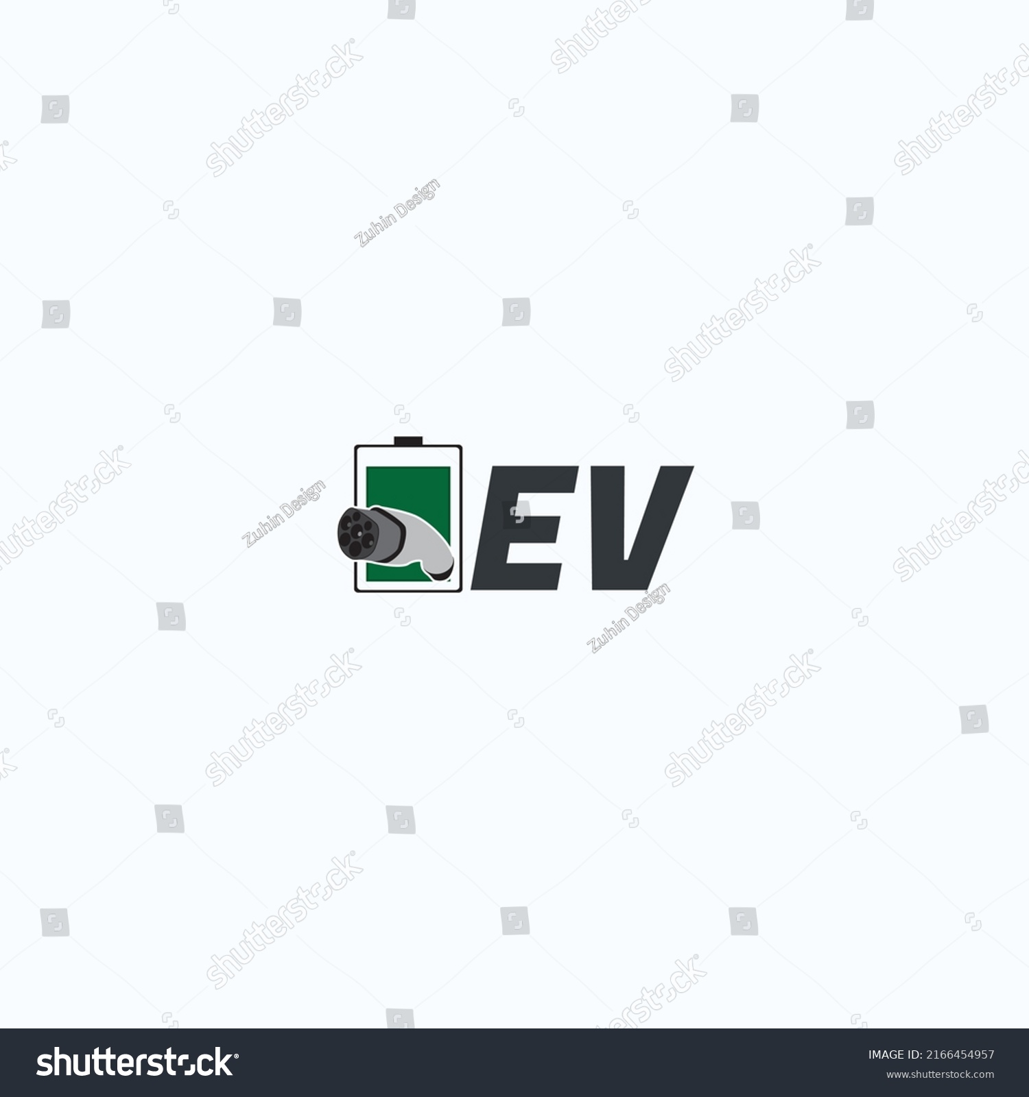 Ev Charging Stations Vector Logo Design Stock Vector (Royalty Free ...