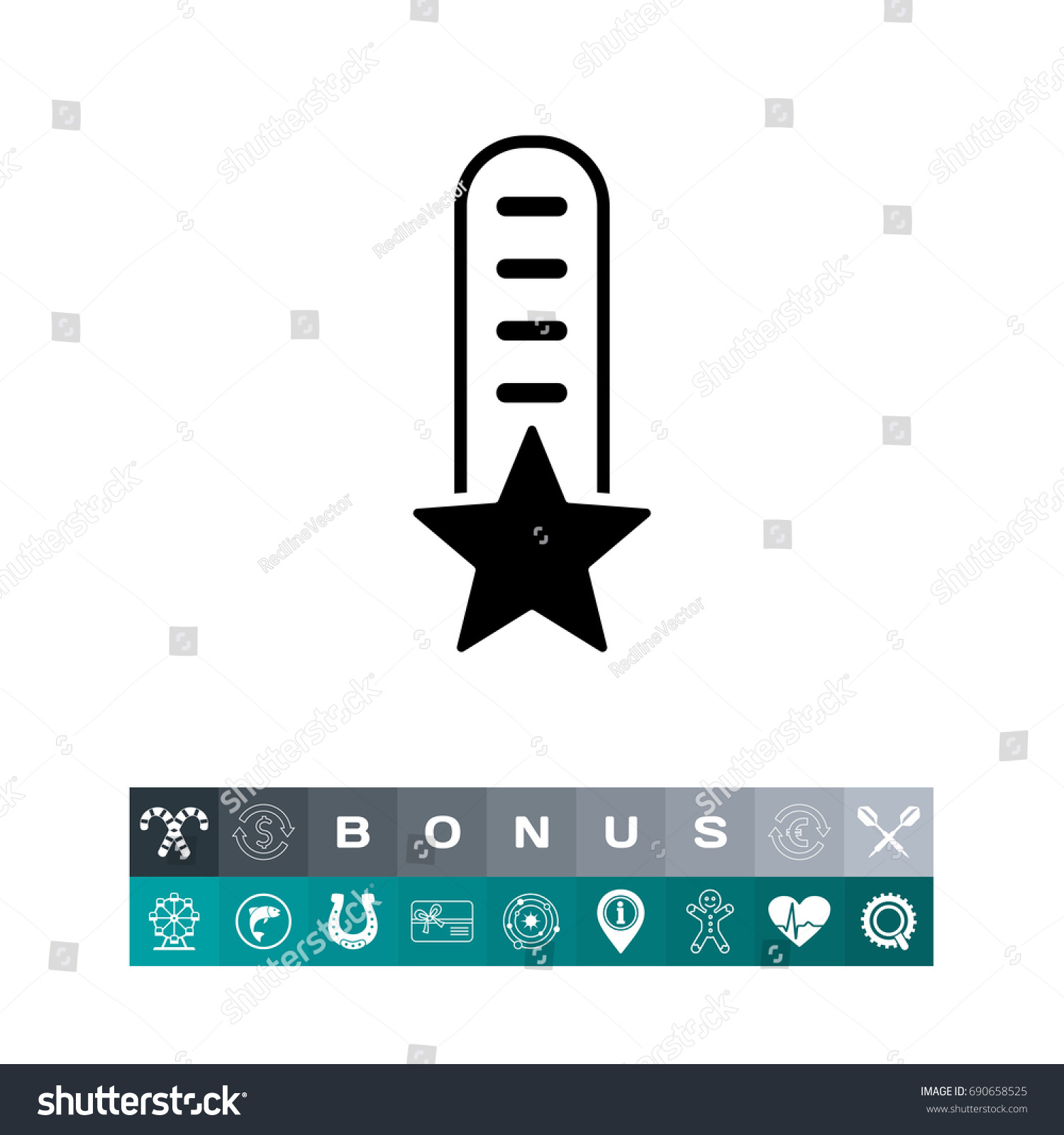 Evaluation Simple Icon Stock Vector (Royalty Free) 690658525 | Shutterstock