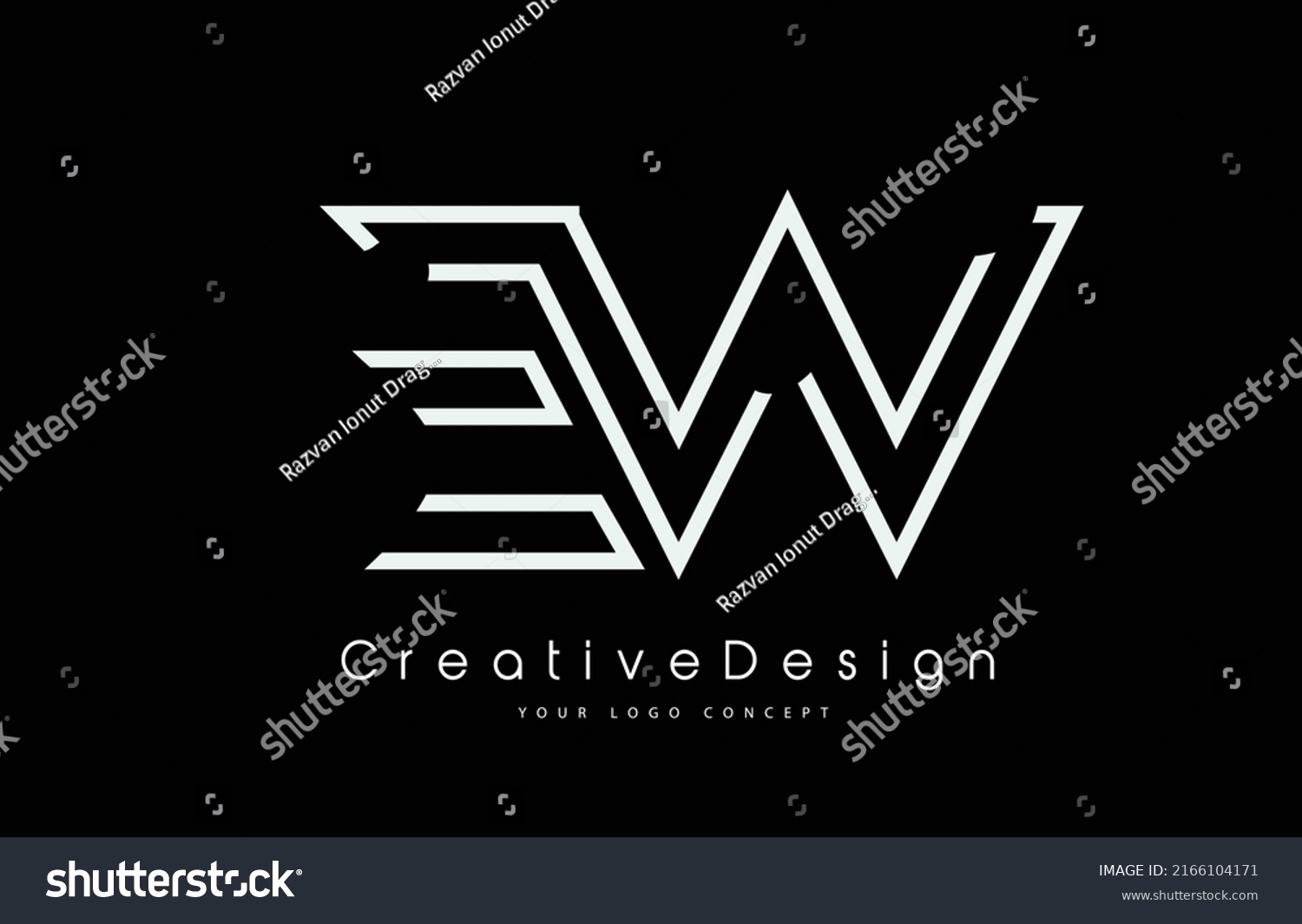 Ew E W Letter Logo Design Stock Vector (Royalty Free) 2166104171 ... Ew E W Letter Logo Design Stock Vector (Royalty Free) 2166104171 ...