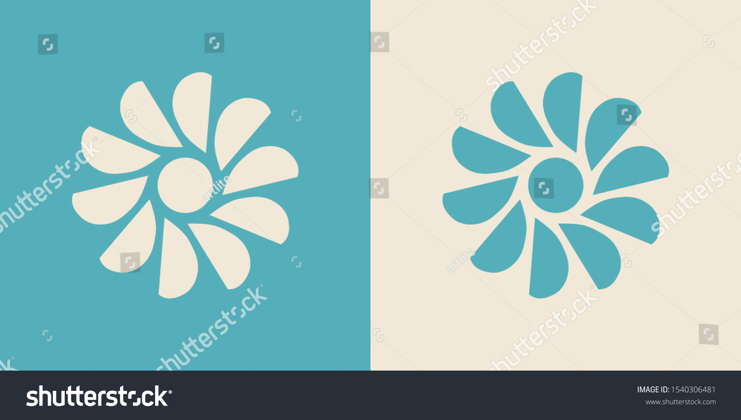 Excellent Flat Vector Rotor Illustration Isolated Stock Vector (Royalty ...