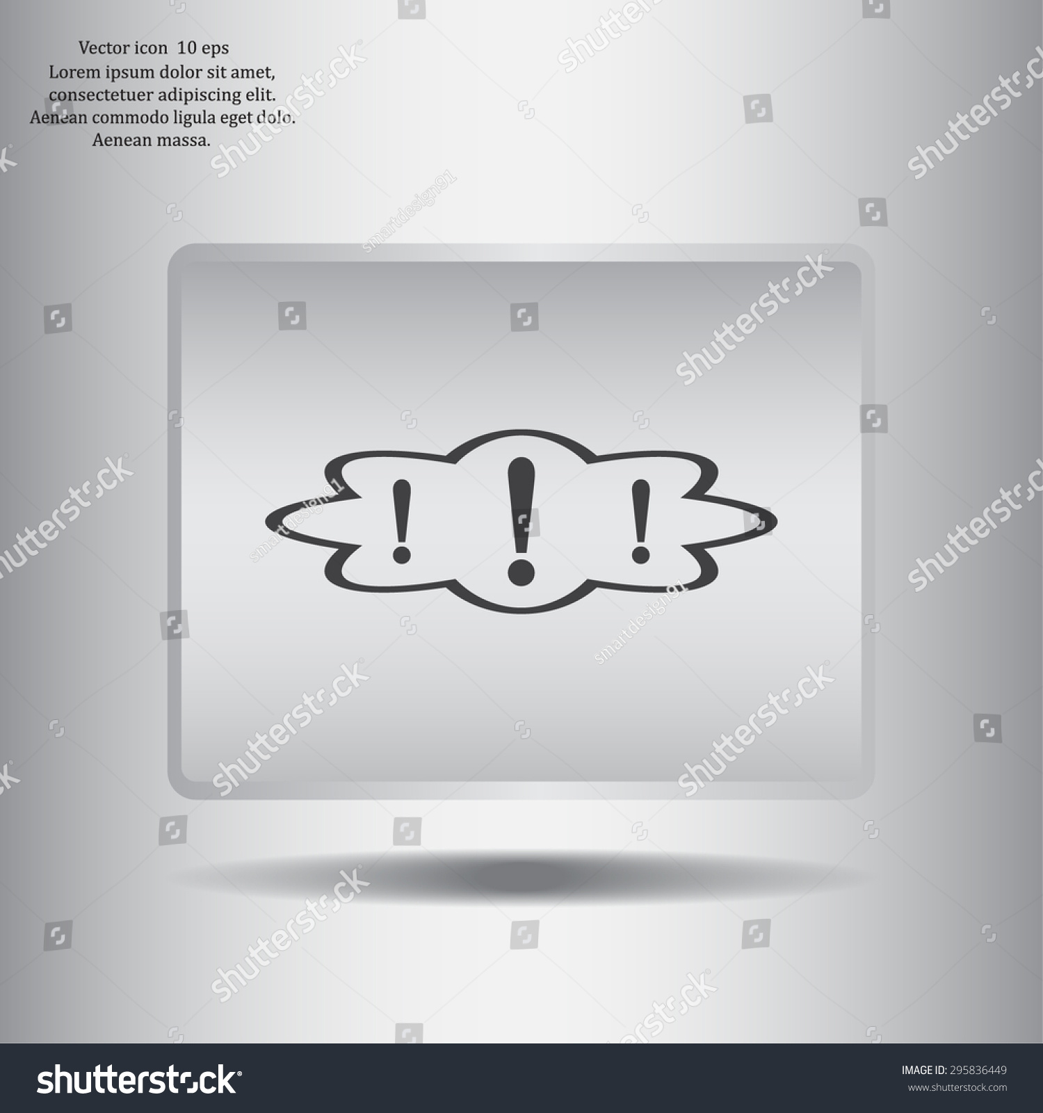 Exclamation Mark Exclamation Mark Hazard Warning Stock Vector (Royalty ...