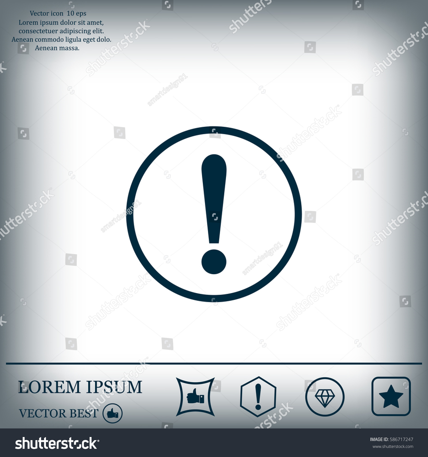 Exclamation Mark Exclamation Mark Hazard Warning Stock Vector (Royalty ...