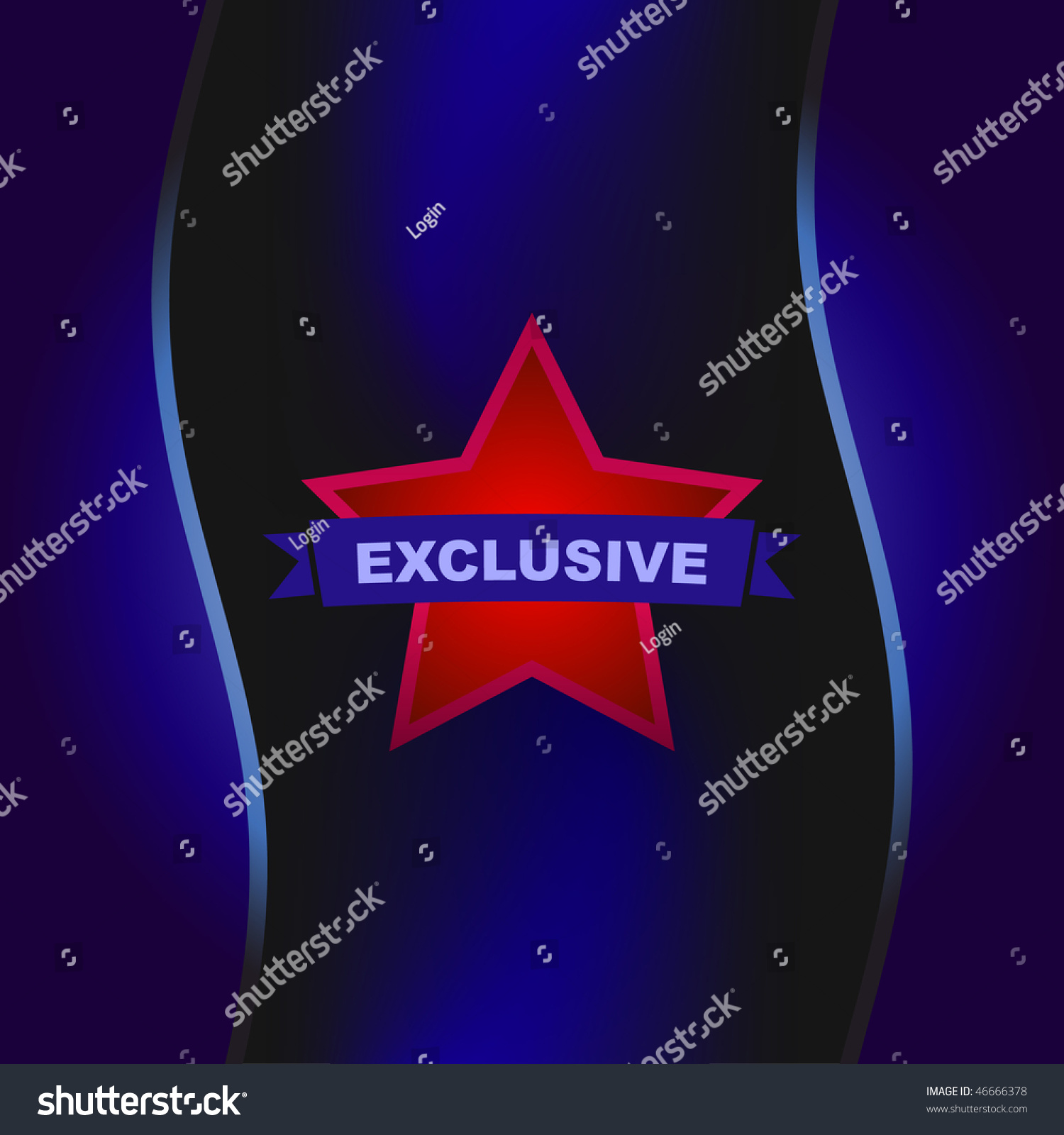 Exclusive Vector Emblem Stock Vector (Royalty Free) 46666378 | Shutterstock