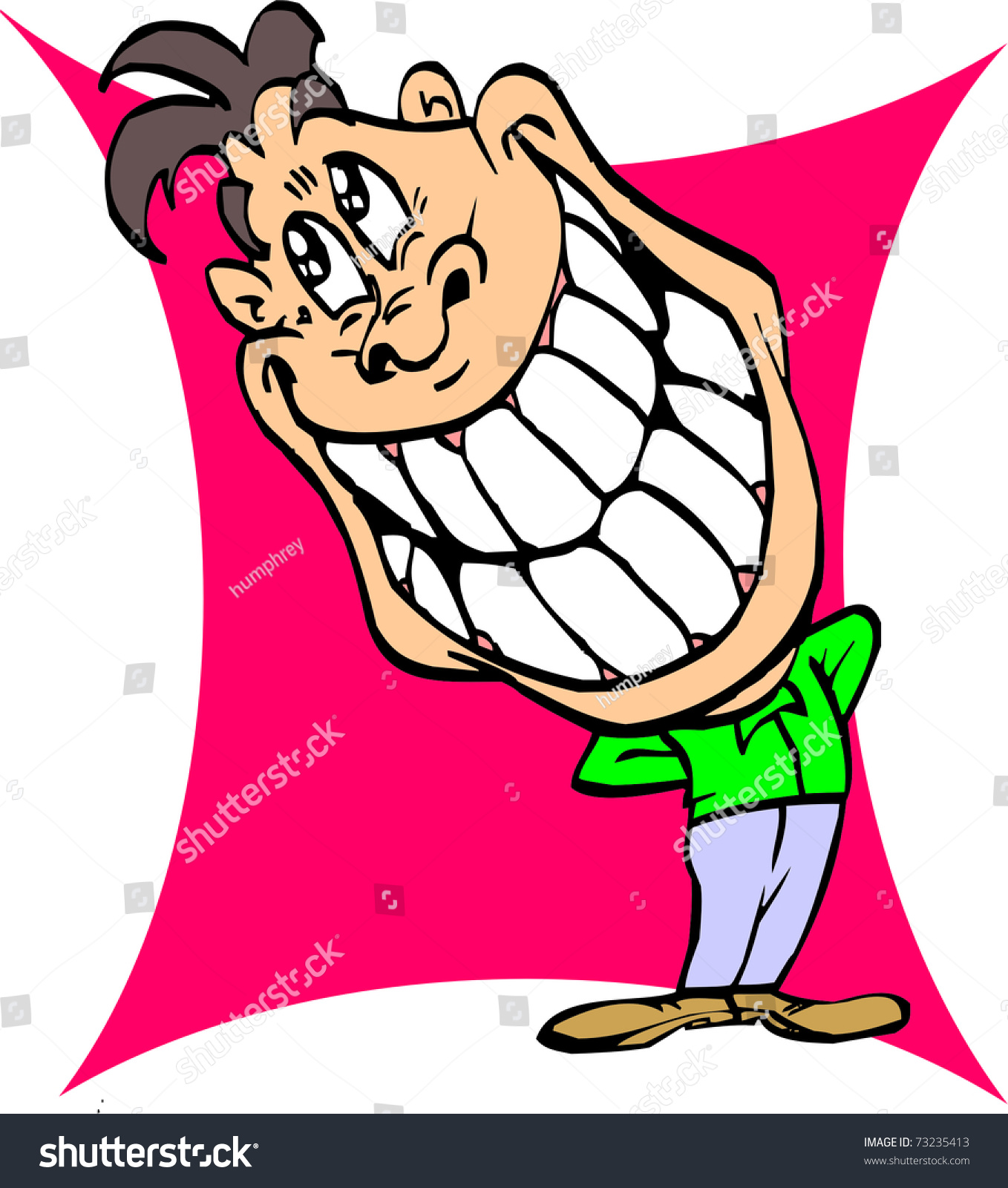 Excuse Me Man Stock Vector (Royalty Free) 73235413