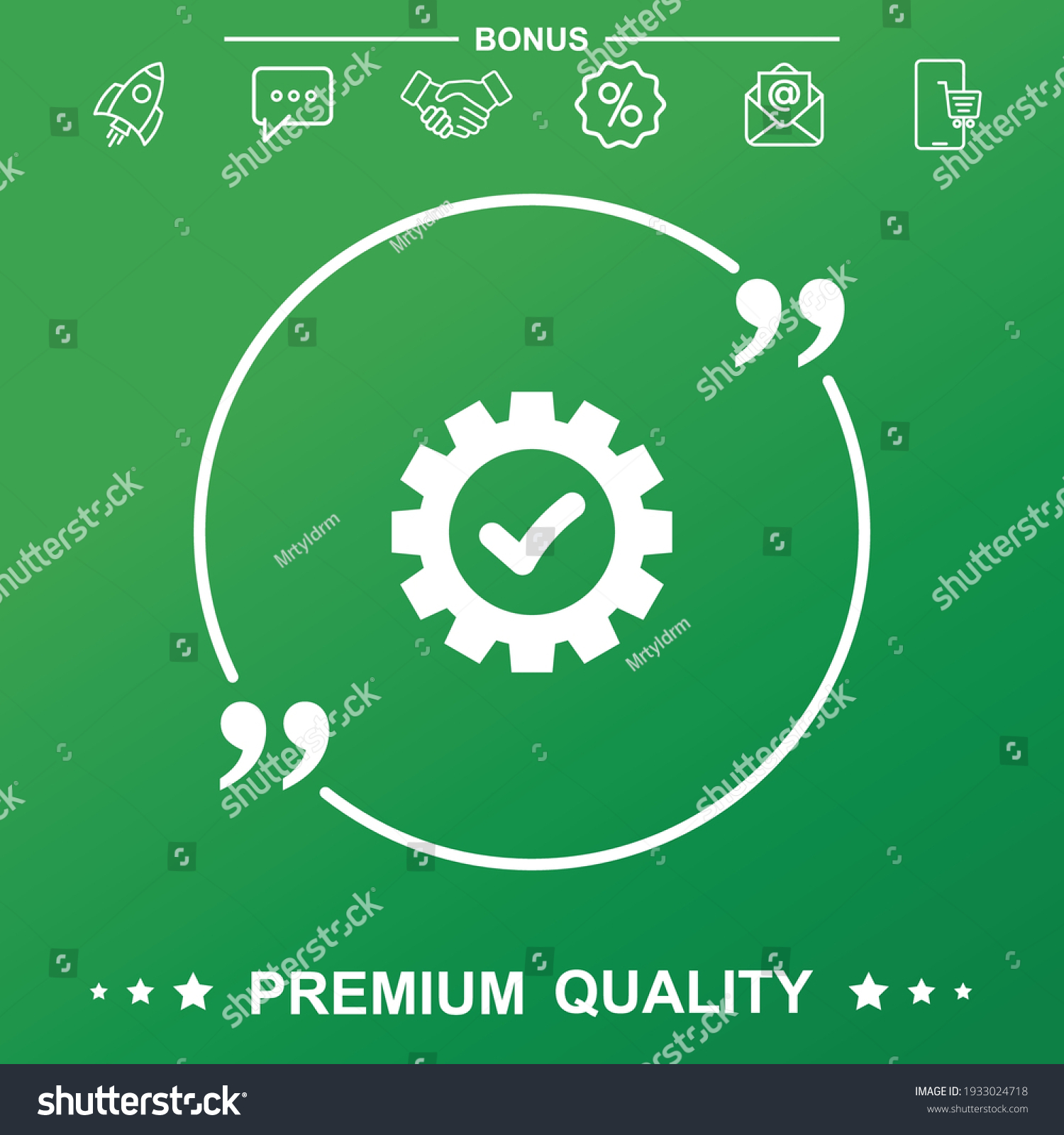 Execution Flat Sign Quote Symbol Stock Vector (Royalty Free) 1933024718