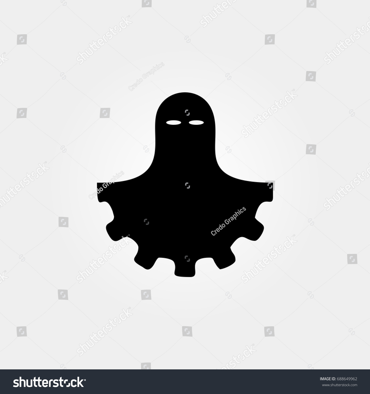 Executioner Icon Vector Sign Symbol On Stock Vector (Royalty Free ...