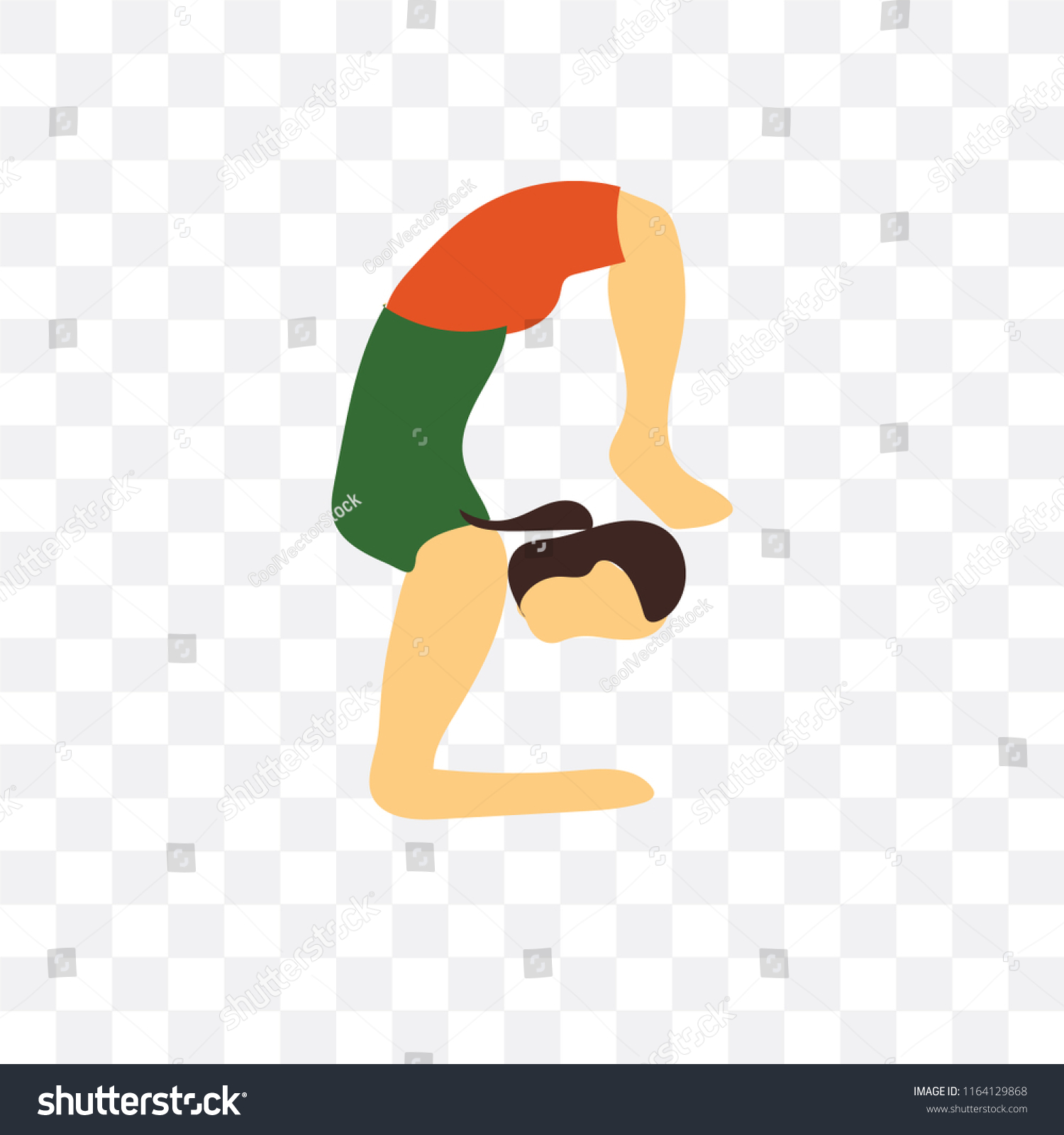 Exercise Vector Icon Isolated On Transparent Stock Vector (Royalty Free ...