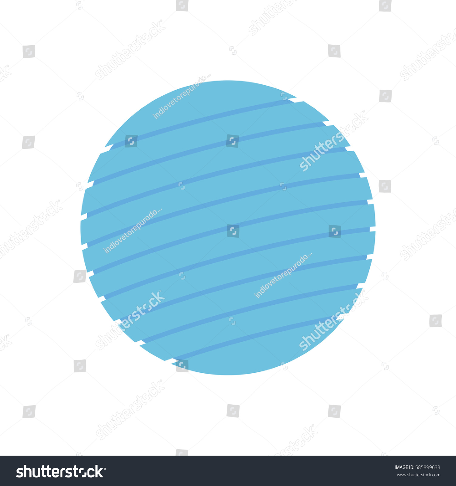 Exoplanet Logo Vector: vector de stock (libre de regalías) 585899633