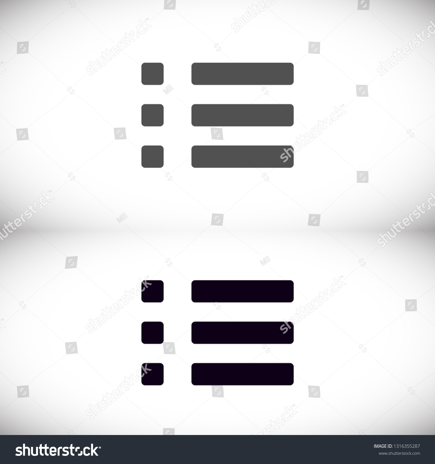 Expand Menu Vector Icon Stock Vector (Royalty Free) 1316355287 ...
