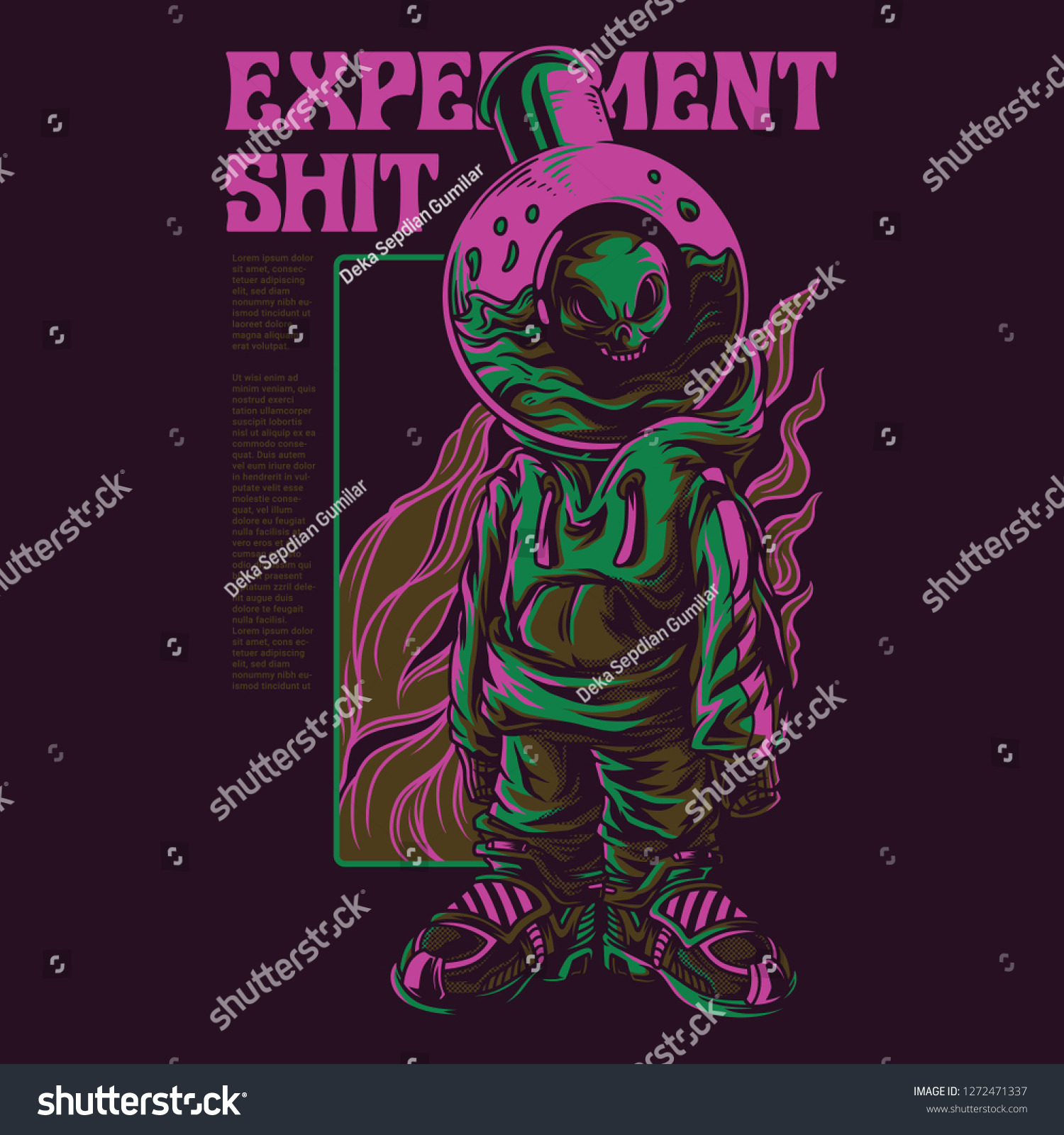 Experiment Shit Illustration Stock Vector (Royalty Free) 1272471337