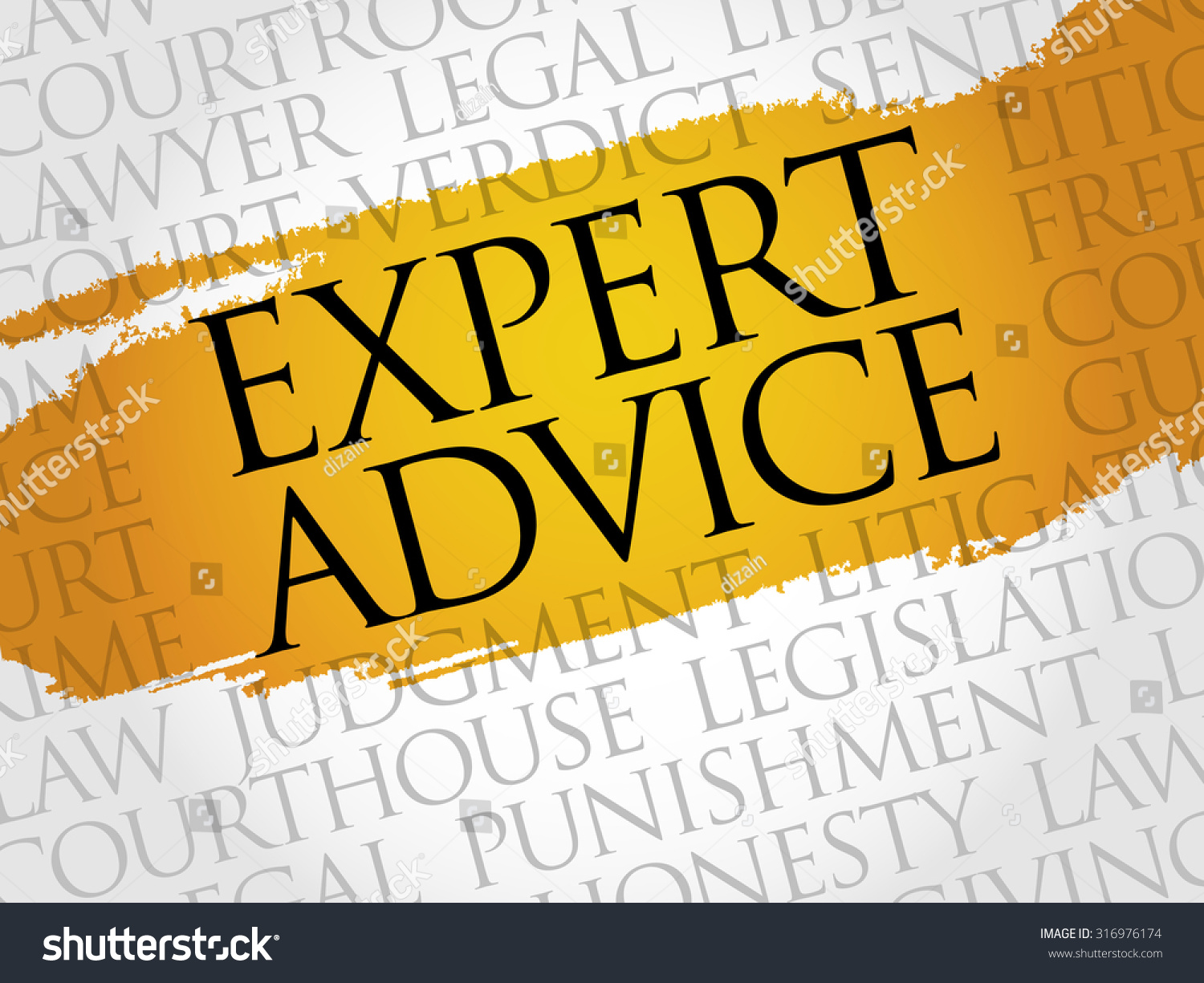 Expert Advice Word Cloud Concept Stock Vector (Royalty Free) 316976174 ...
