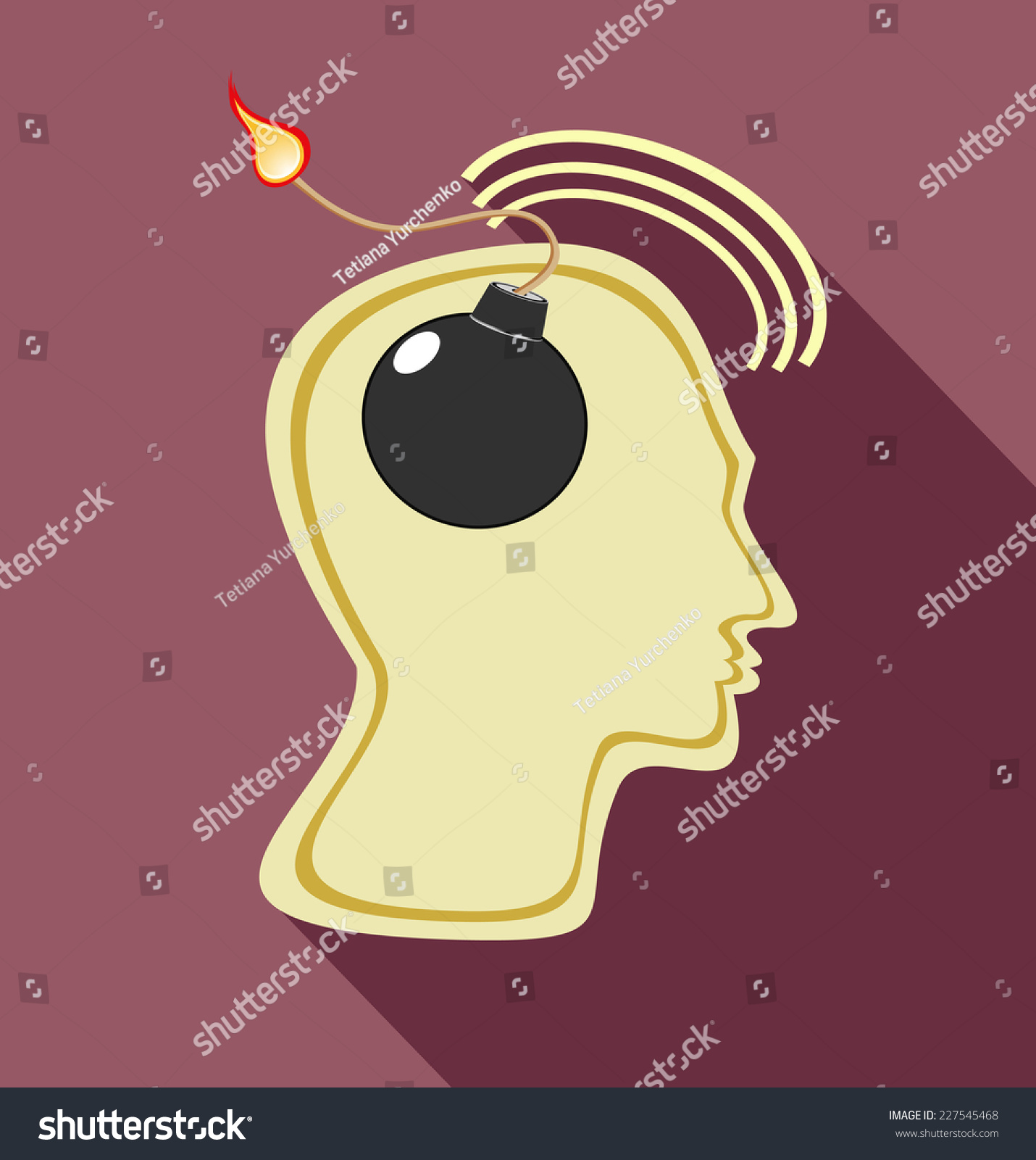 Explosive Ideas Stock Vector (Royalty Free) 227545468 | Shutterstock
