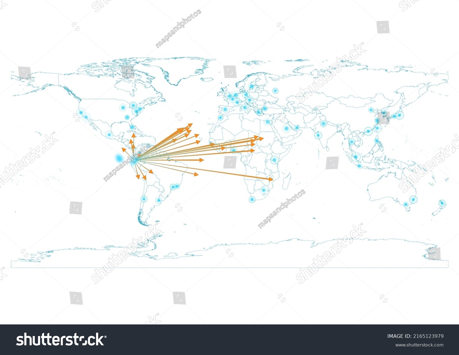 Export Concept Map Ecuador Vector Ecuador Stock Vector (Royalty Free ...