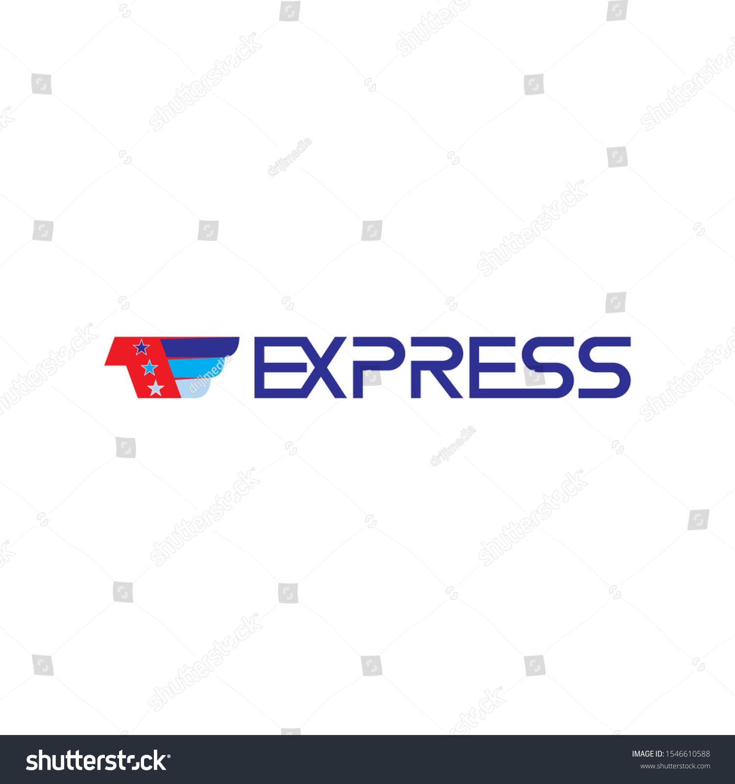 Express Letter Logo Design Vector Stock Vector (Royalty Free) 1546610588