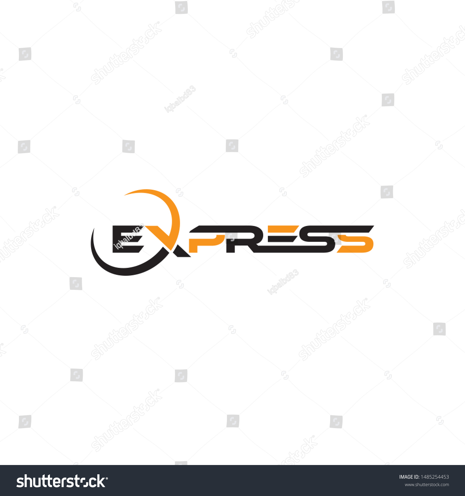 Express Letter Logo Vector Design Template Stock Vector (Royalty Free ...