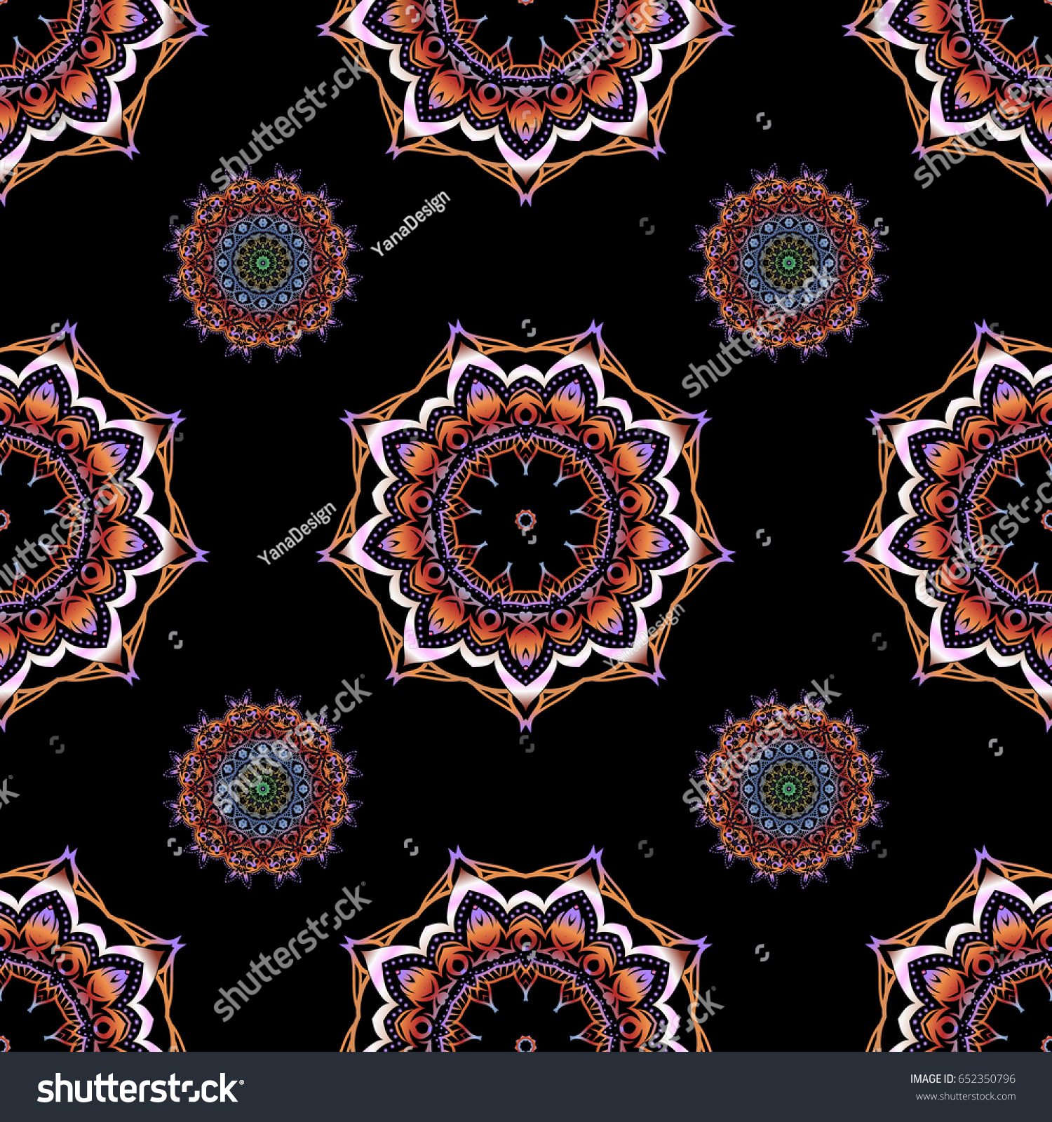 Exquisite Baroque Template Doodles Vector Damask Stock Vector (Royalty ...