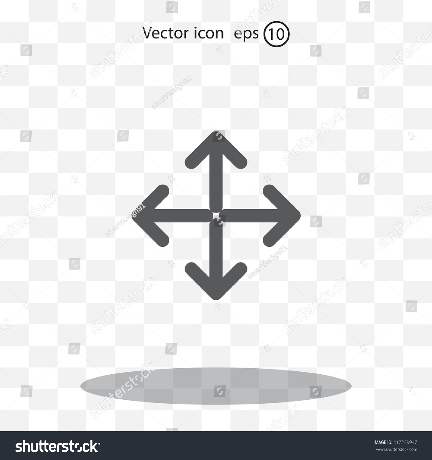 Extend Resize Enlarge Vector Illustration Stock Vector (Royalty Free ...