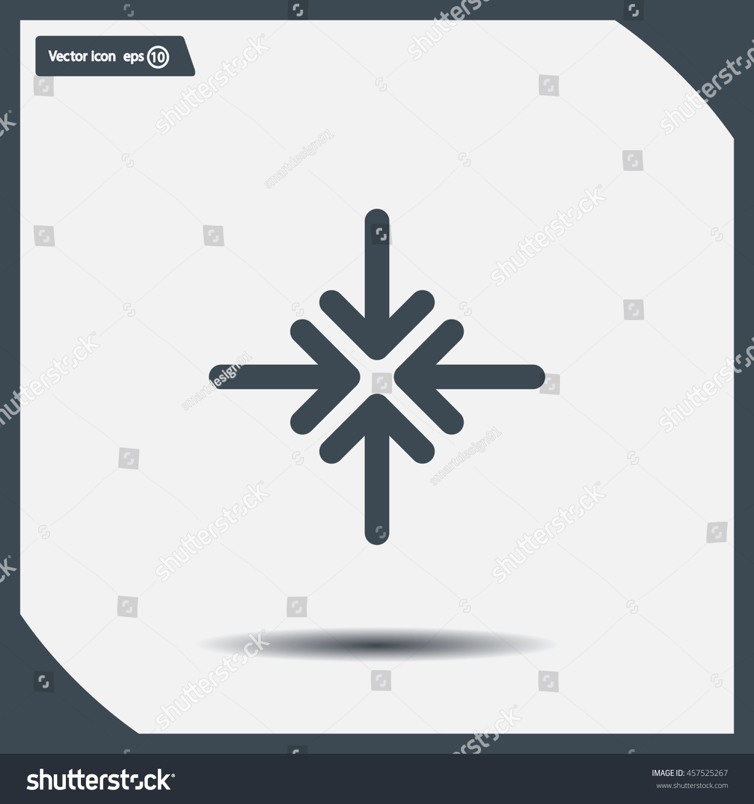 Extend Resize Enlarge Vector Illustration Stock Vector (Royalty Free ...