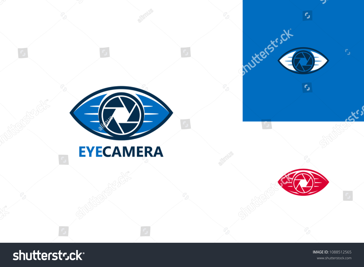 Eye Camera Logo Template Design Vector Stock Vector (Royalty Free ...