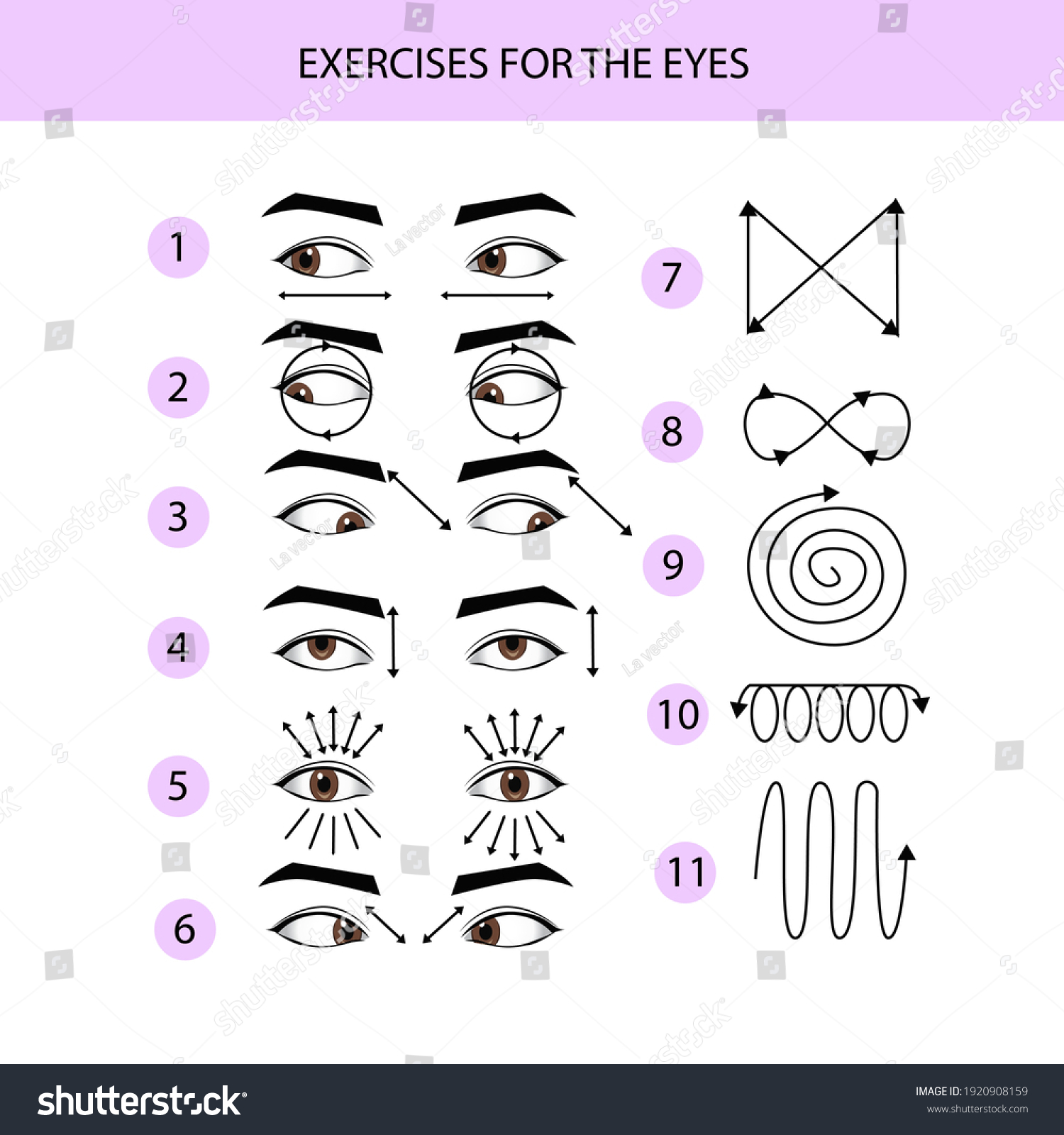 71,479 Eye exercises Images, Stock Photos & Vectors | Shutterstock