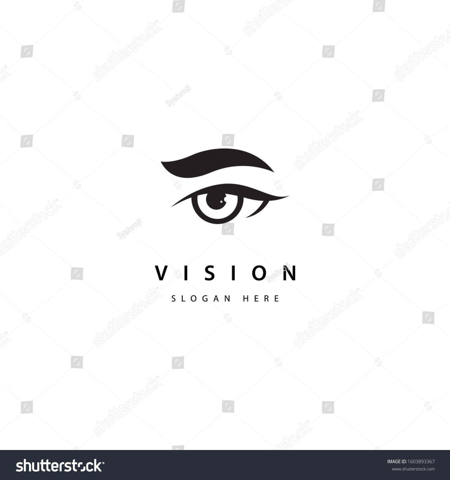 Eye Logo Design Vector Template Creative Stock Vector (Royalty Free ...