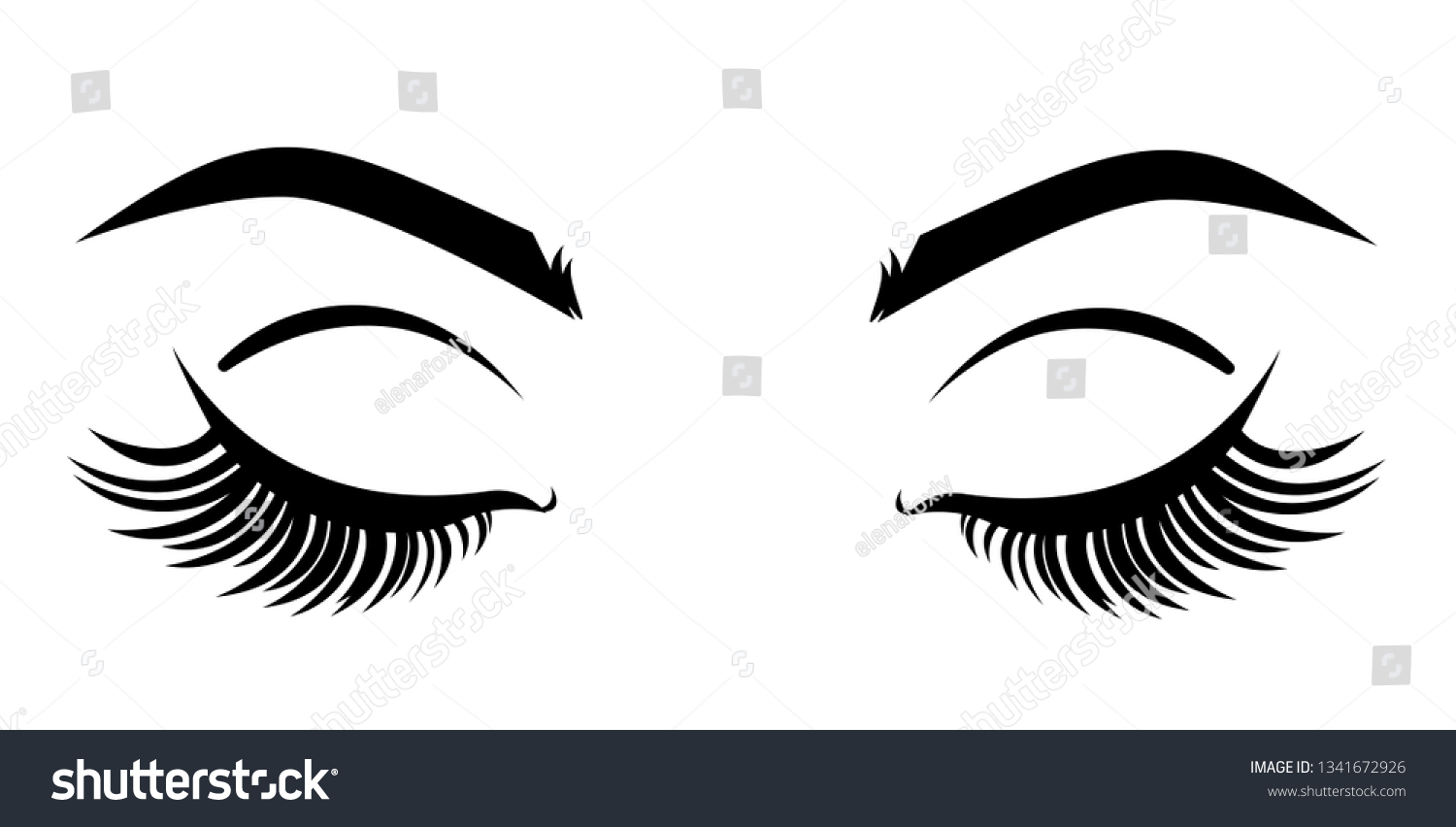 Eyelash Extension Logo Vector Illustration Closed 库存矢量图(免版税)1341672926 ... Eyelash Extension Logo Vector Illustration Closed 库存矢量图(免版税)1341672926 ...