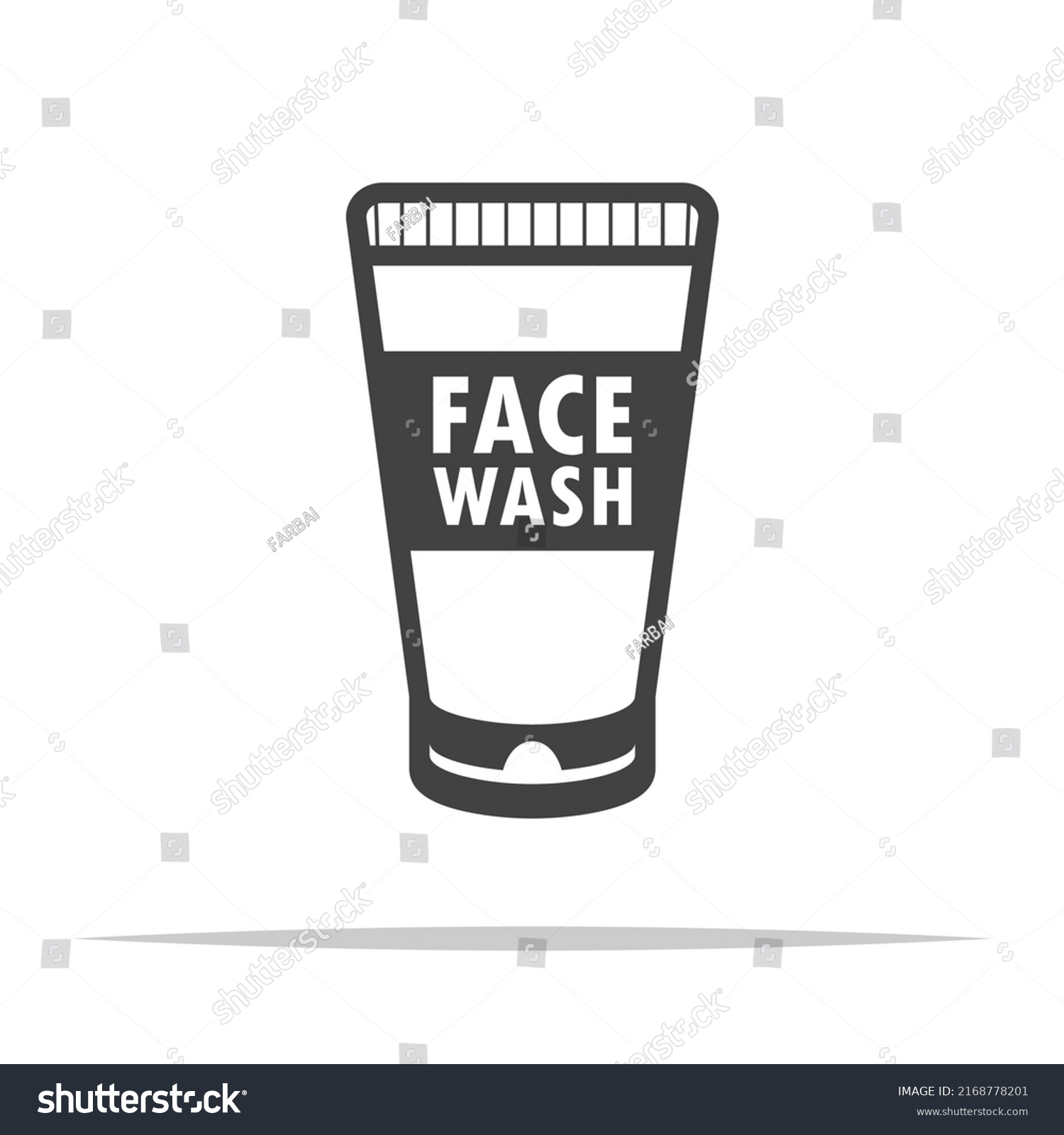 Face Wash Icon Transparent Vector Isolated Stock Vector (Royalty Free ...