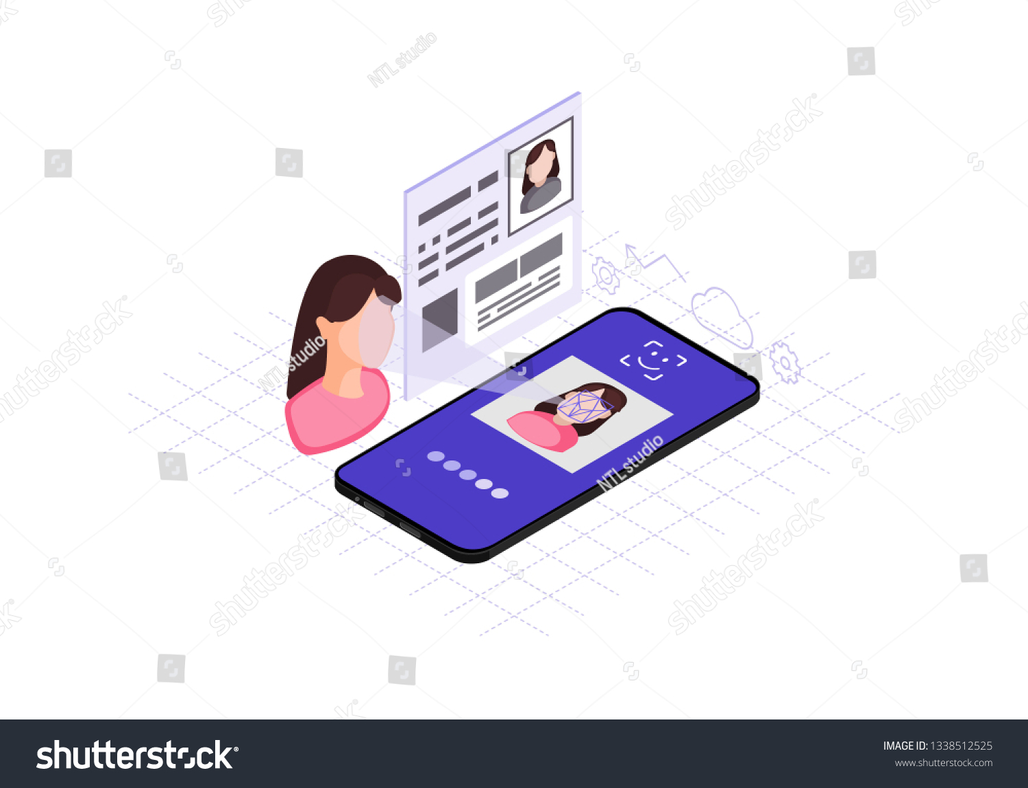 Faceprint Images, Stock Photos & Vectors | Shutterstock