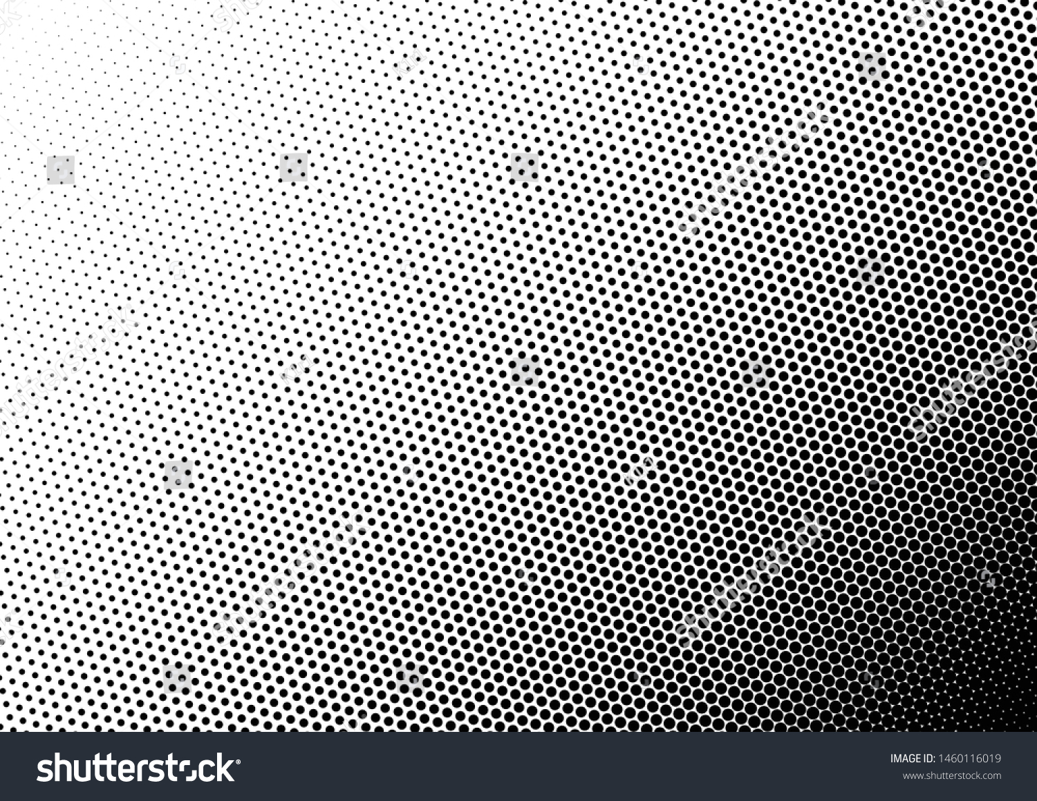 Fade Dots Background Points Vintage Pattern Stock Vector (Royalty Free ...