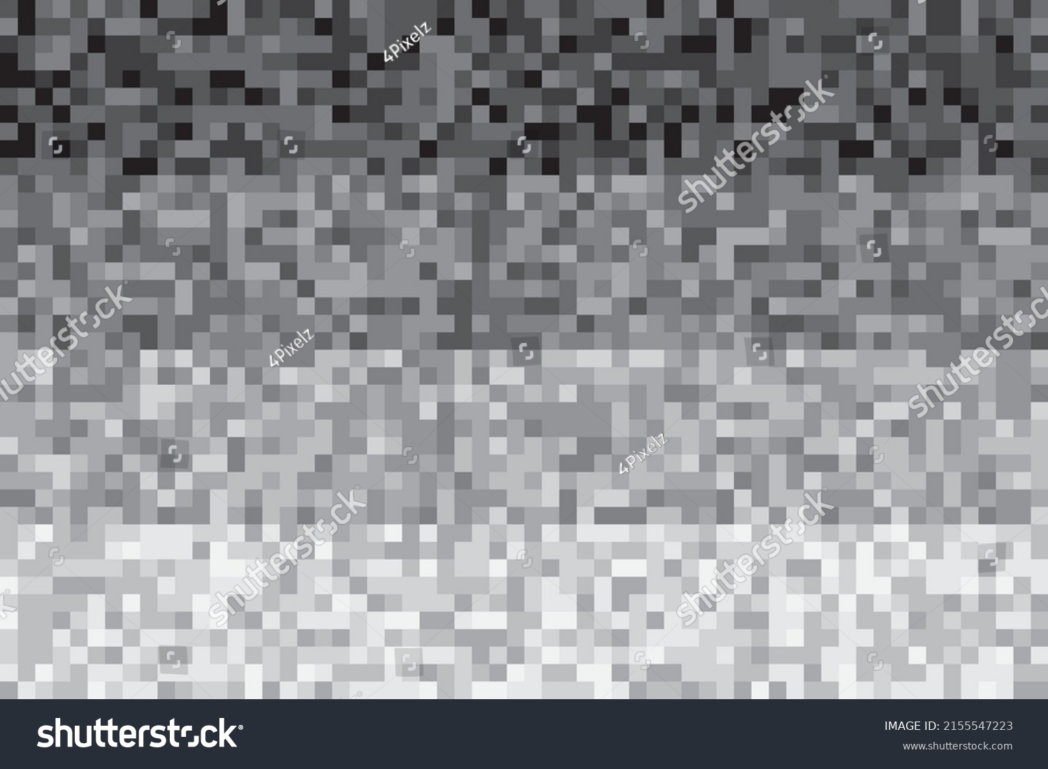 Fading Pixel Pattern Background Black White: เวกเตอร์สต็อก (ปลอดค่า ...