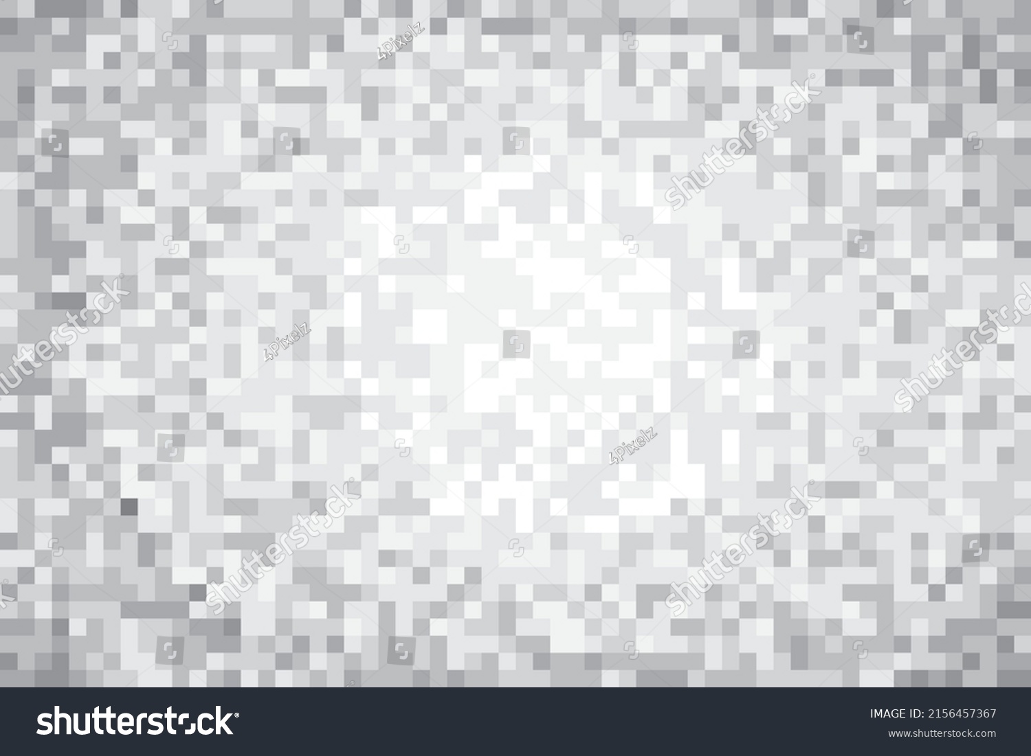 Fading Pixel Pattern Background Black White Stock Vector (Royalty Free ...