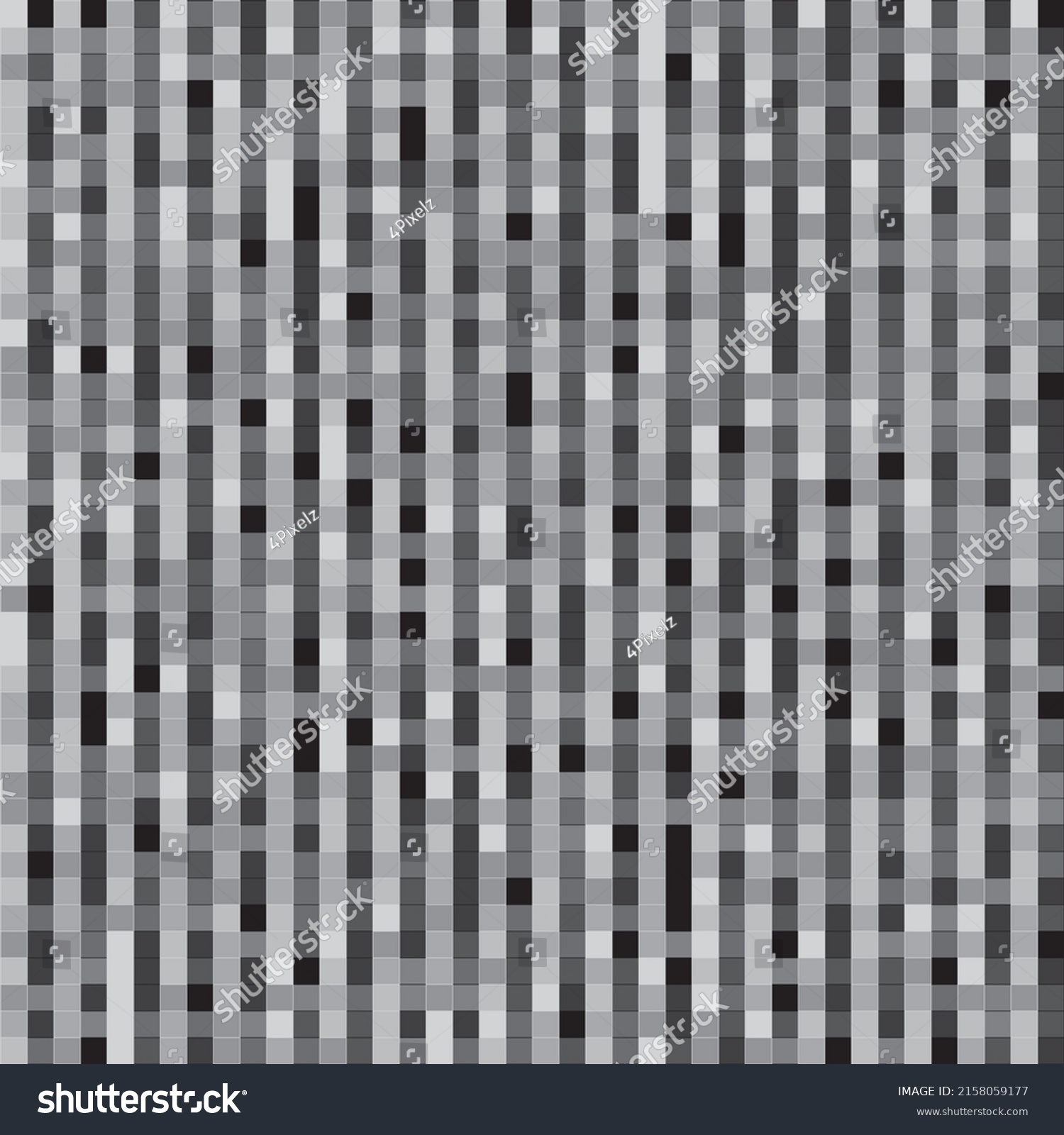 Fading Pixel Pattern Background Black White Stock Vector (Royalty Free ...