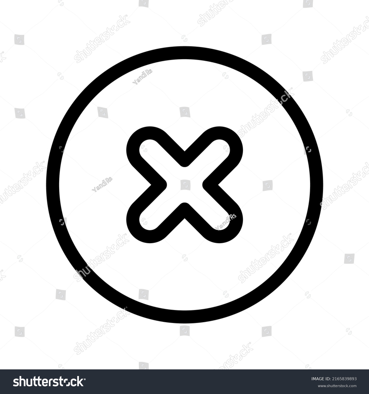 Fail Icon Vector Symbol Design Illustration Stock Vector (Royalty Free ...