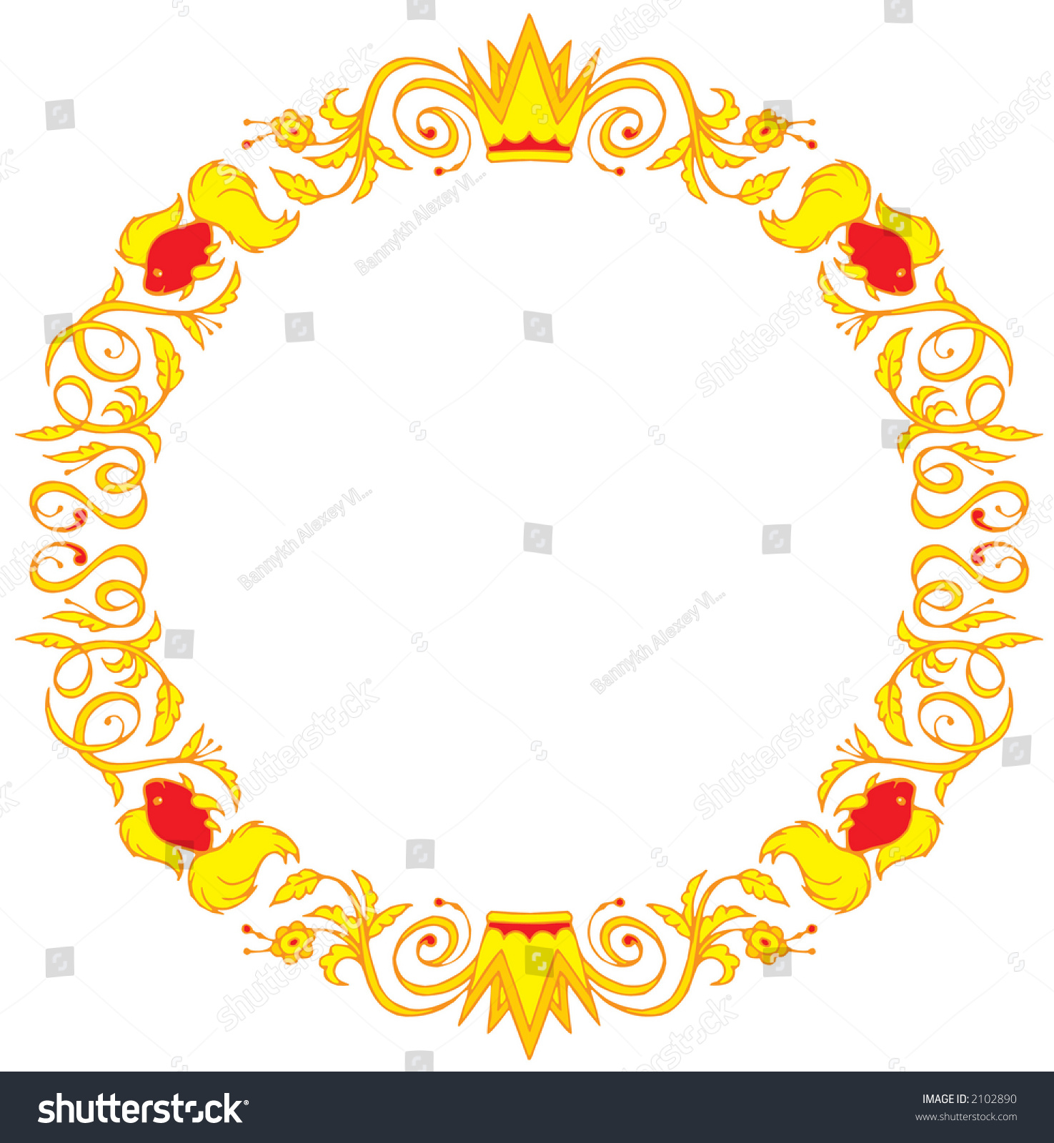 Fairytale Frame Stock Vector (Royalty Free) 2102890