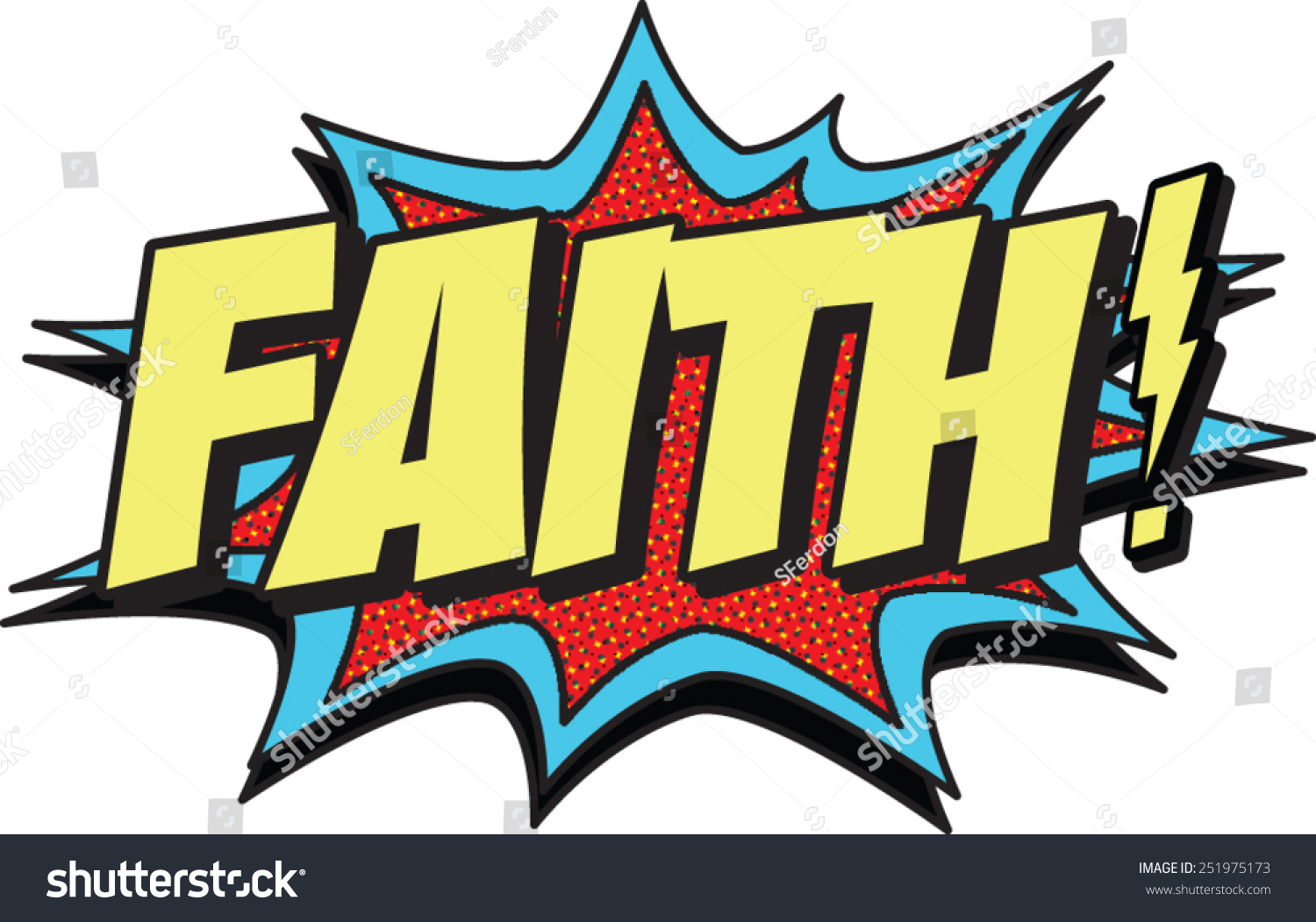 Faith Stock Vector (Royalty Free) 251975173 - Shutterstock