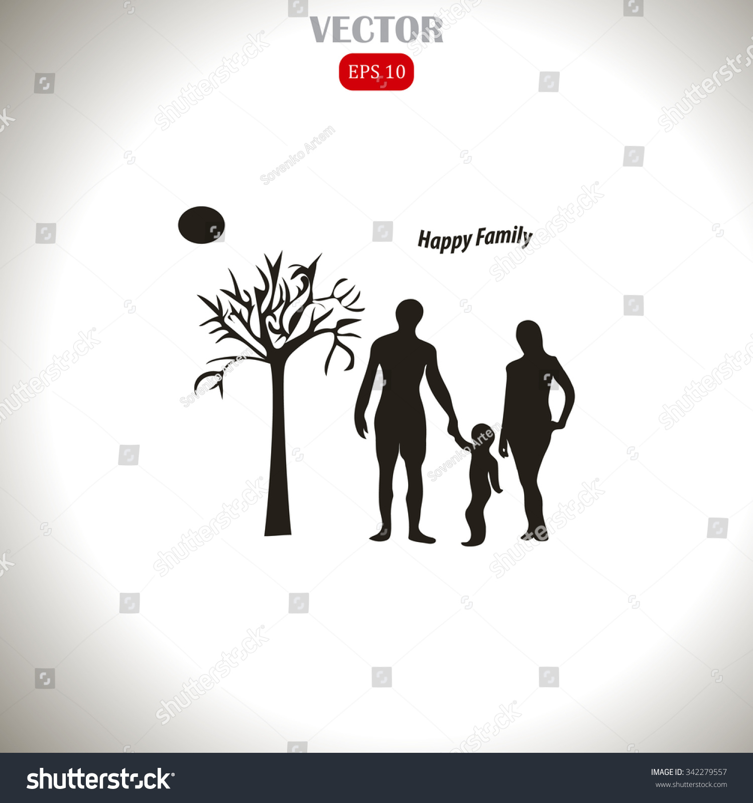 Family Stock Vector (Royalty Free) 342279557 | Shutterstock