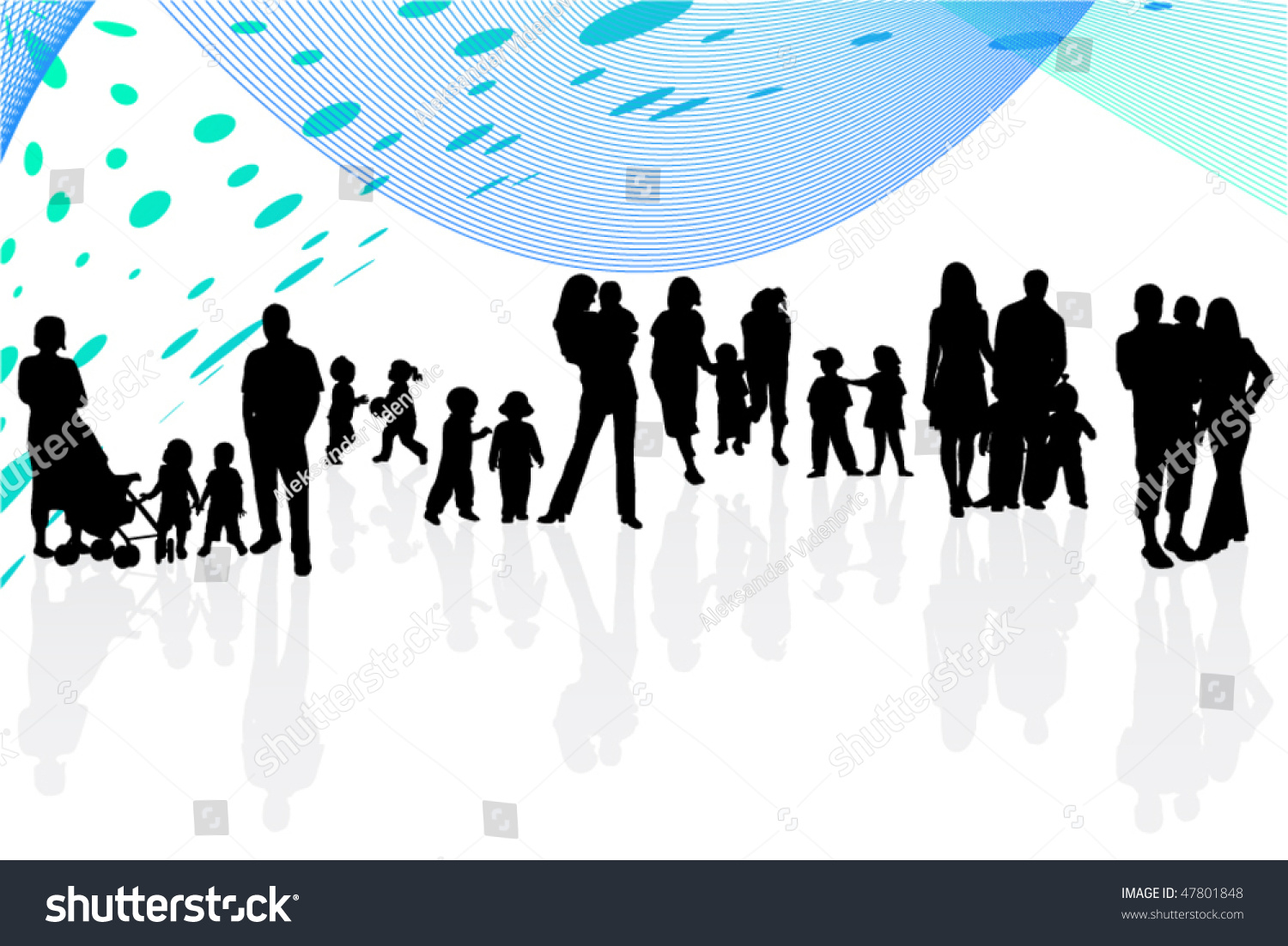 Family And Abstract Vector - 47801848 : Shutterstock