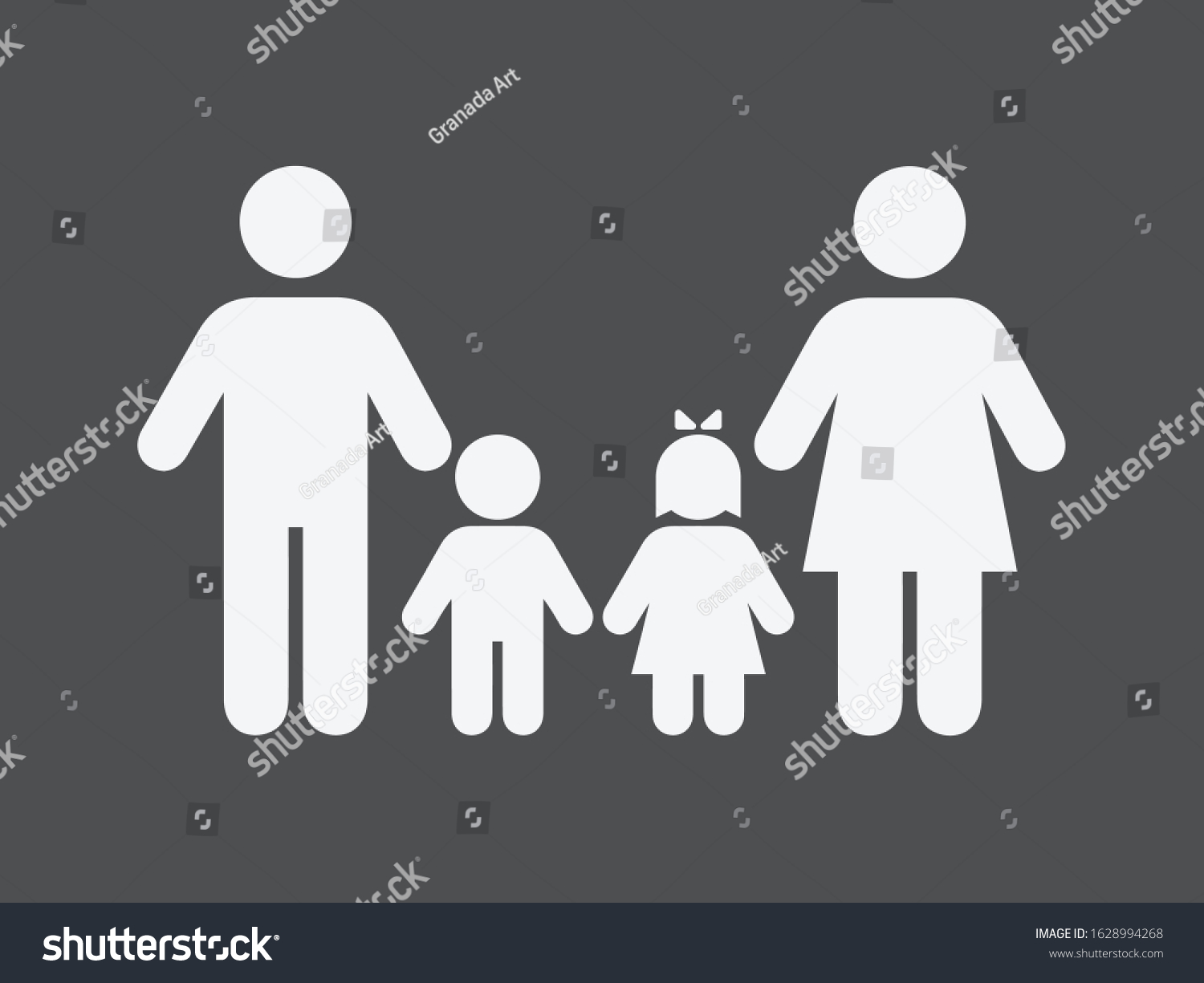 Family Icon Iconography Editable Vector Stock Vector (Royalty Free ...