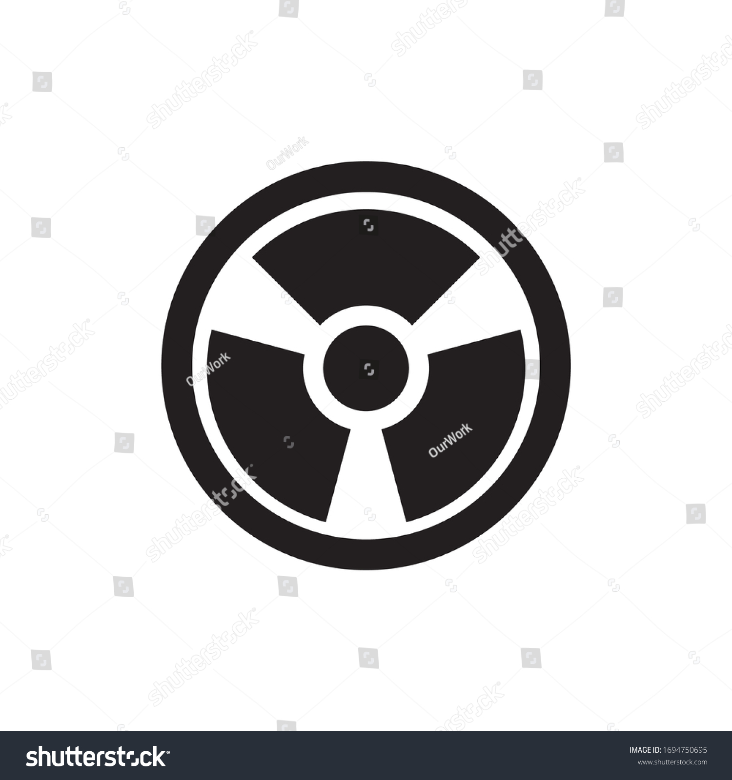 Fan Icon Rotor Icon Vector Stock Vector (Royalty Free) 1694750695 ...