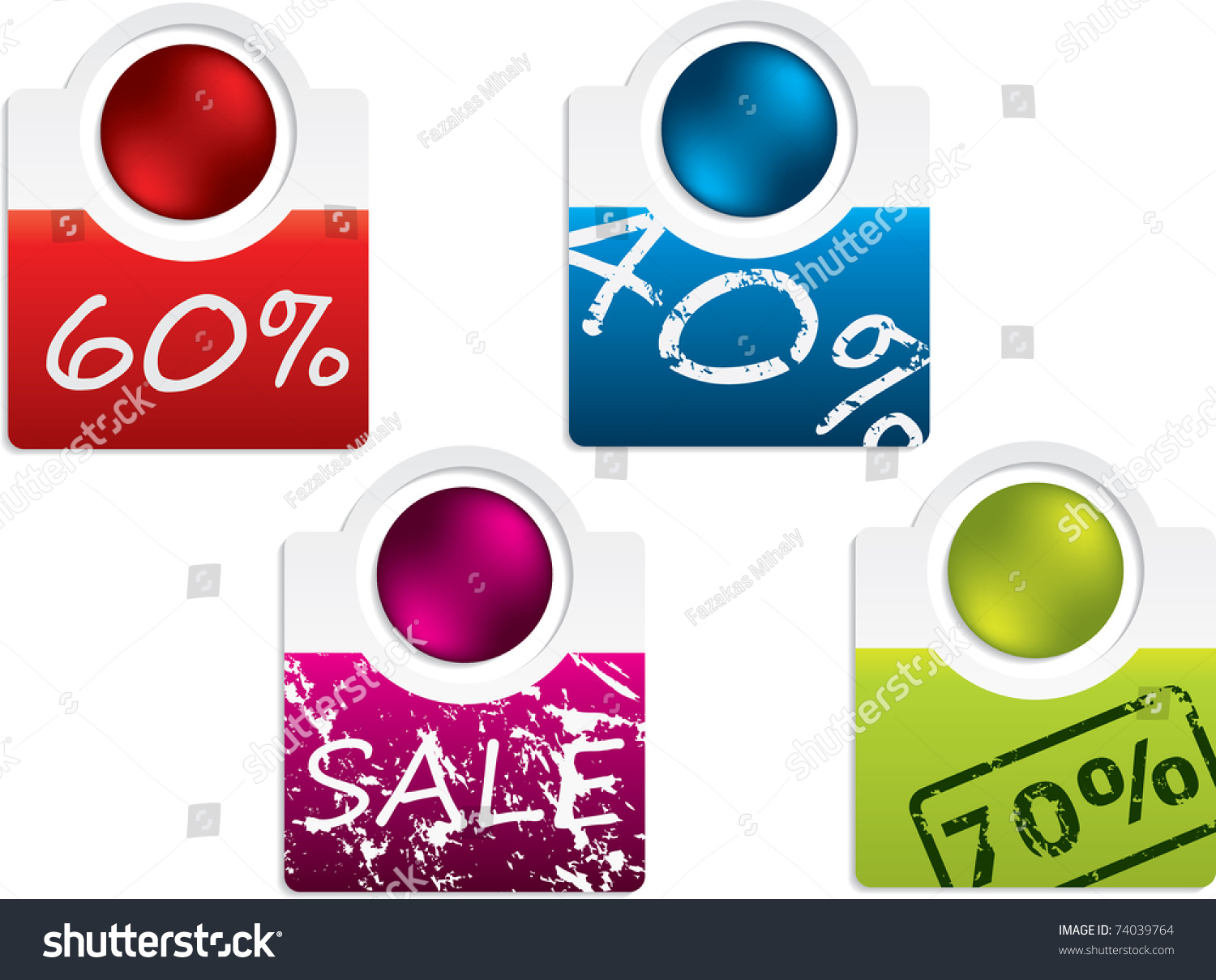 Fancy Label Design Set Stock Vector (Royalty Free) 74039764 | Shutterstock