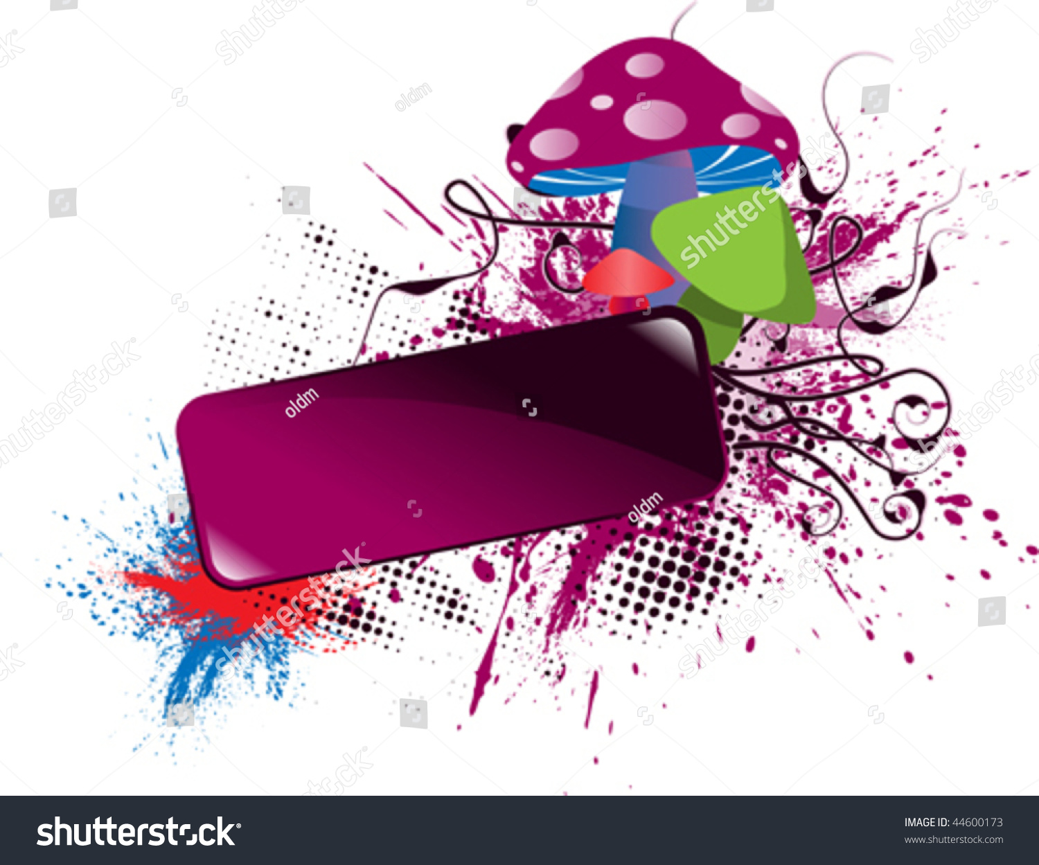 Fantasy Banner Stock Vector (Royalty Free) 44600173 | Shutterstock