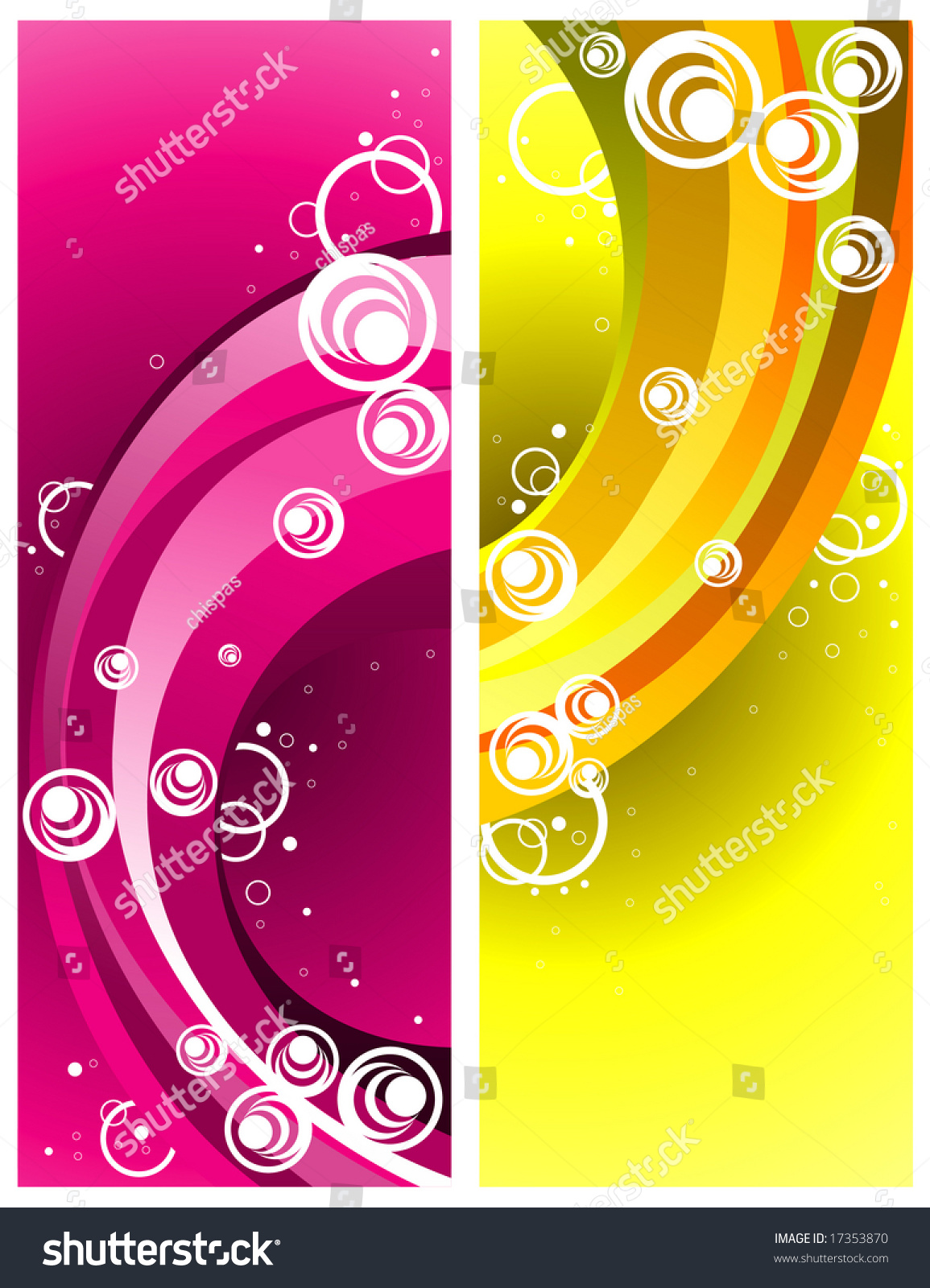 Fantasy Shapes Vector Illustration Stock Vector (Royalty Free) 17353870