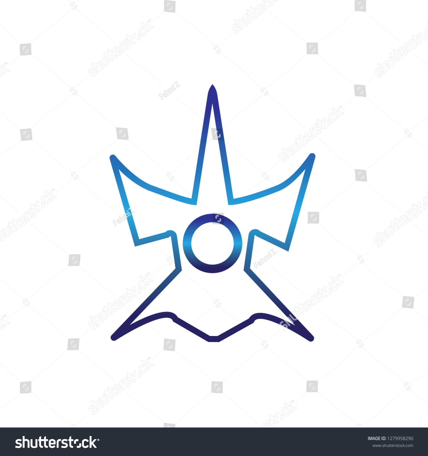 Fantasy Spacecraft Logo Icon Vector Stock Vector (Royalty Free ...