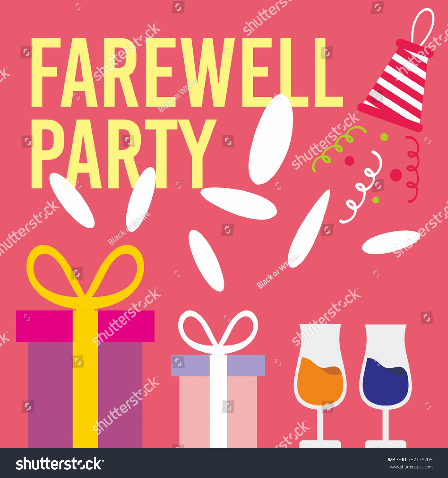 Farewell Party Illustration Vector: เวกเตอร์สต็อก (ปลอดค่าลิขสิทธิ์ ...
